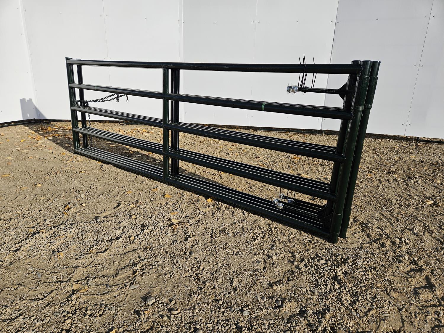 (6) 12 Ft Heavy Duty 5 Bar Magnum Gates (Unused) [25BD10998-099] | Team ...