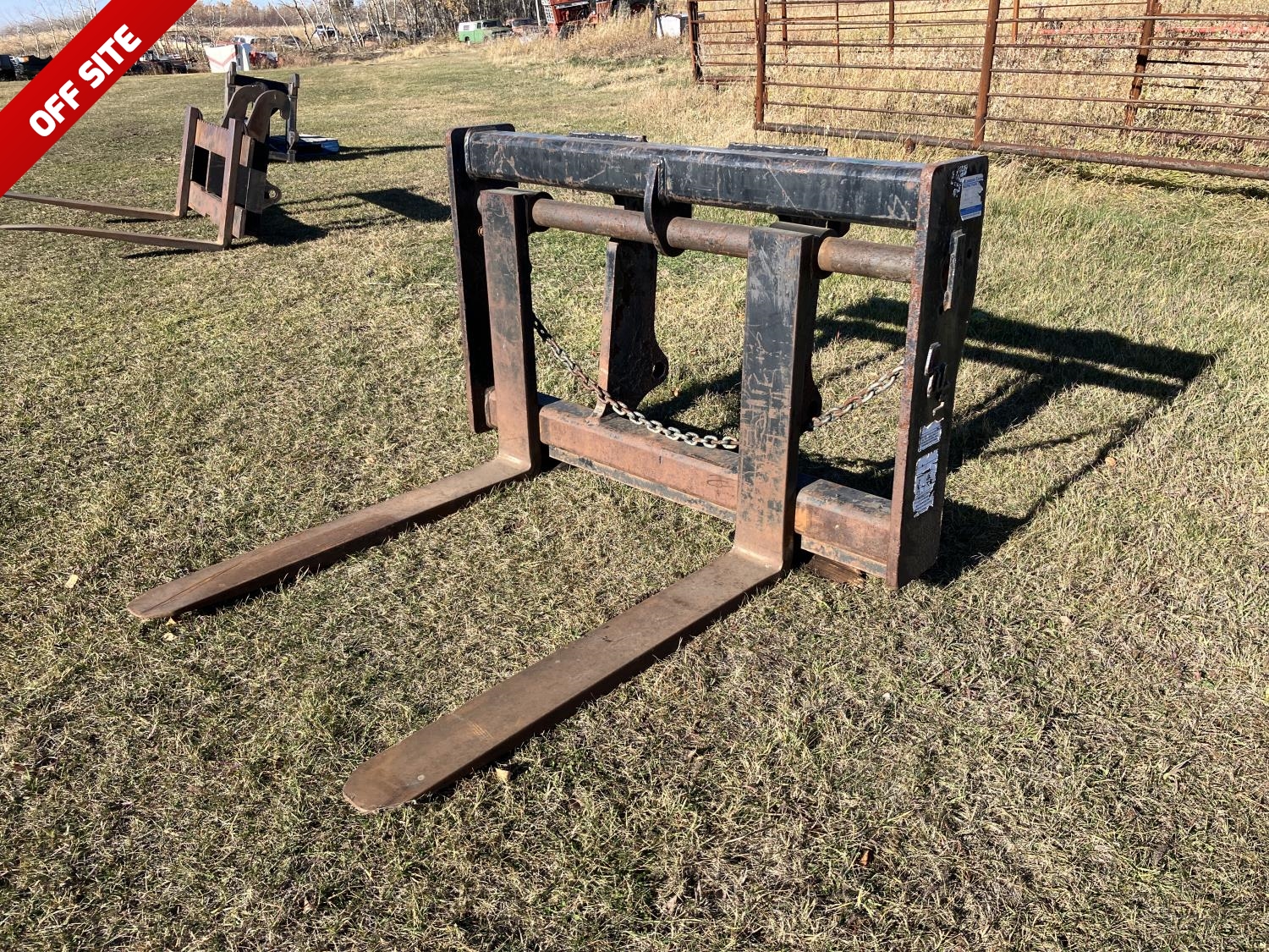 CWS 48 Inch Wheel Loader Pallet Forks [24JD11005-008] | Team Auctions