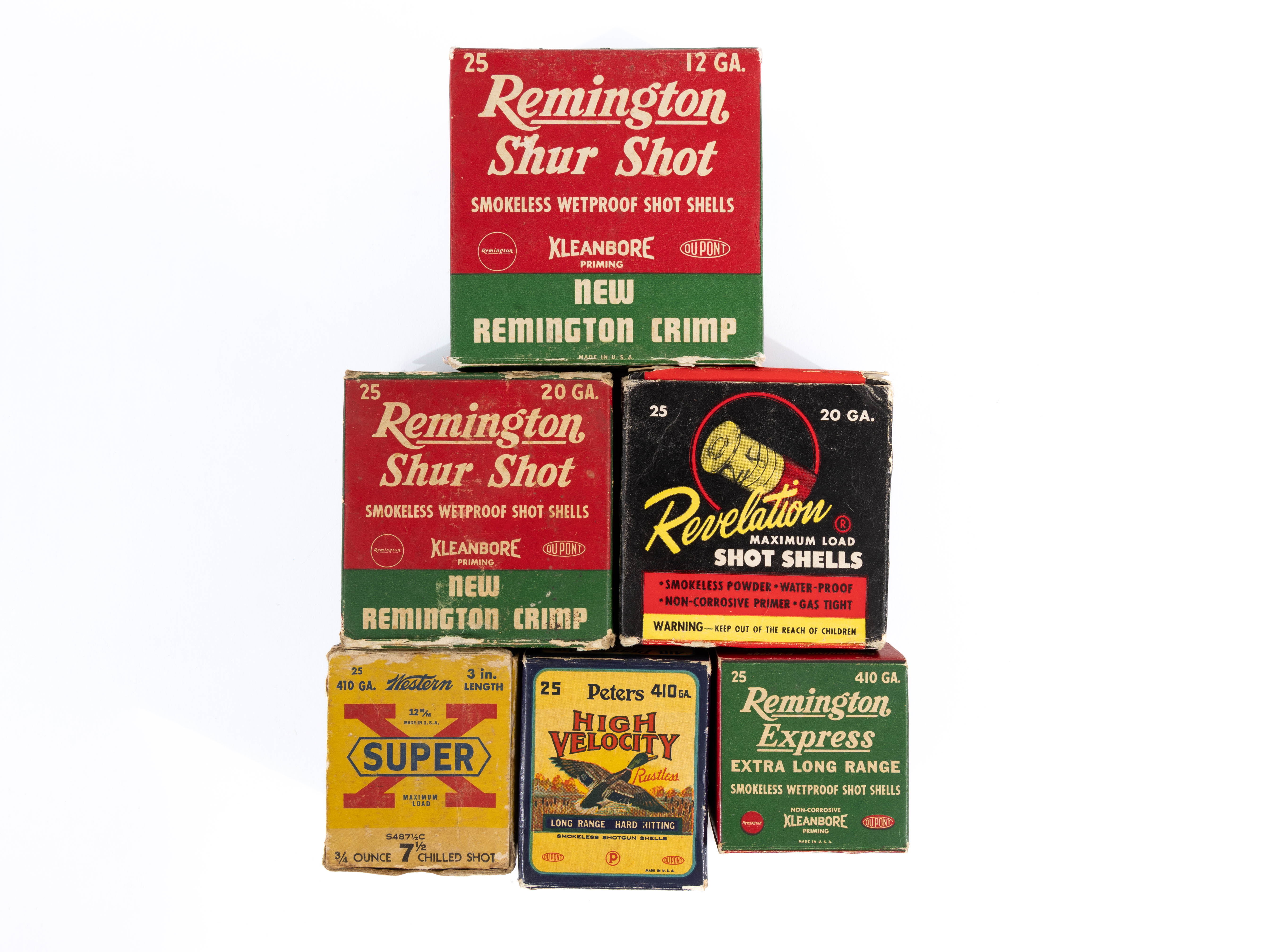 Six Boxes of Vintage Shotgun Shells | Richmond Auctions