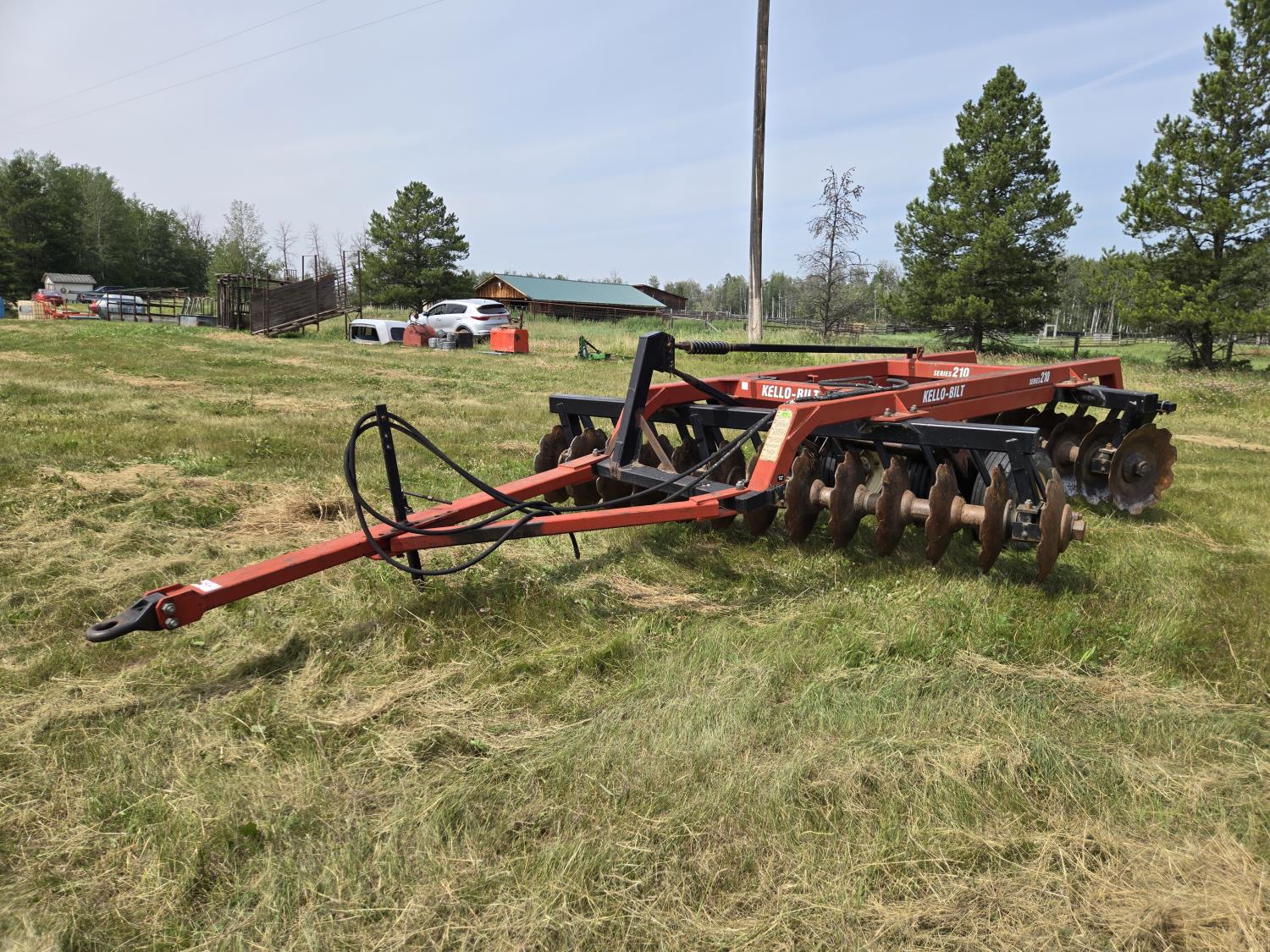 2001 Kello-Bilt 210 12 Ft Offset Disc [25HE37001-019] | Team Auctions