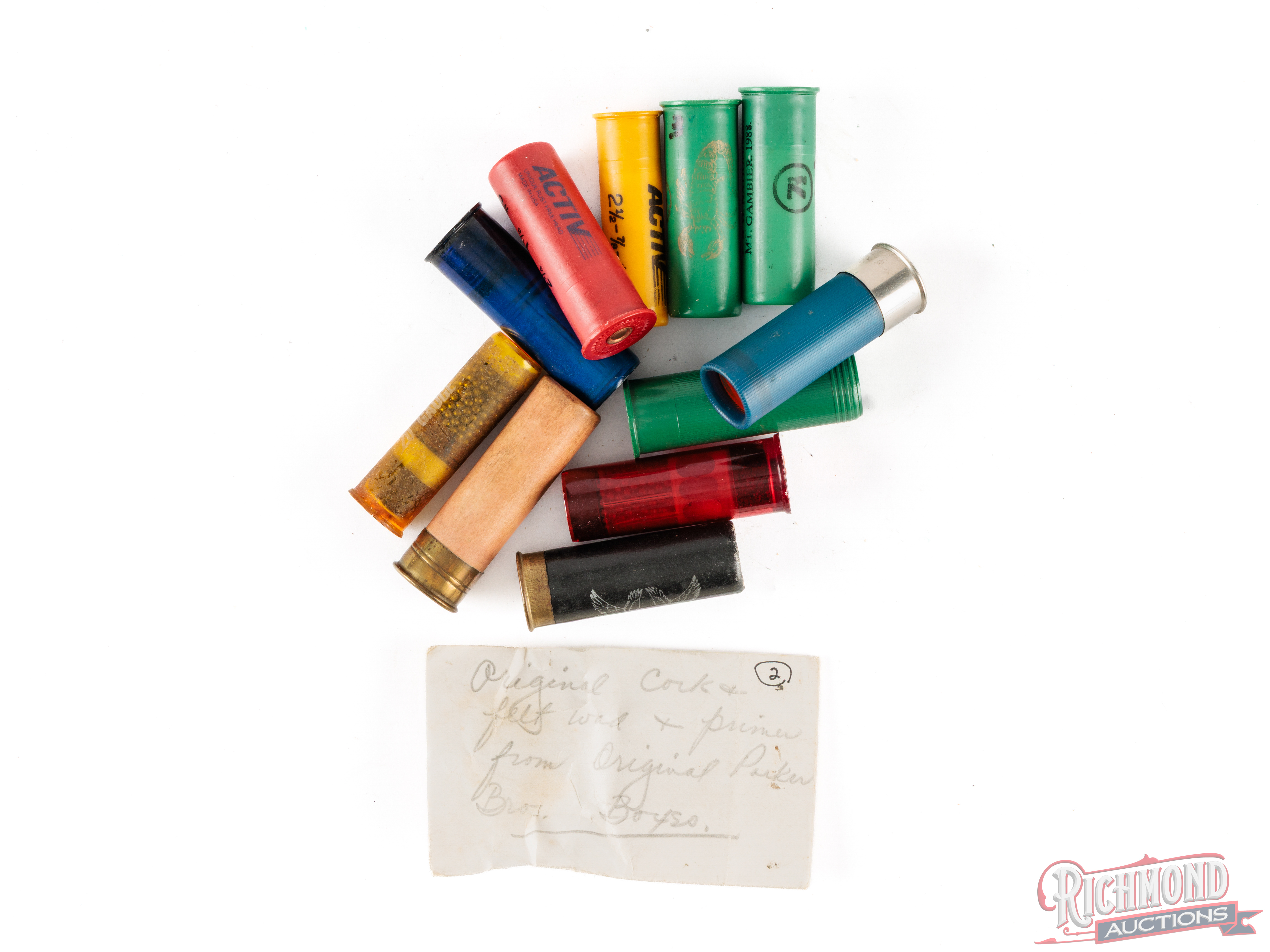 Lot Of Collectible Vintage Factory 11 Loaded Odd Plastic Shotshell ...