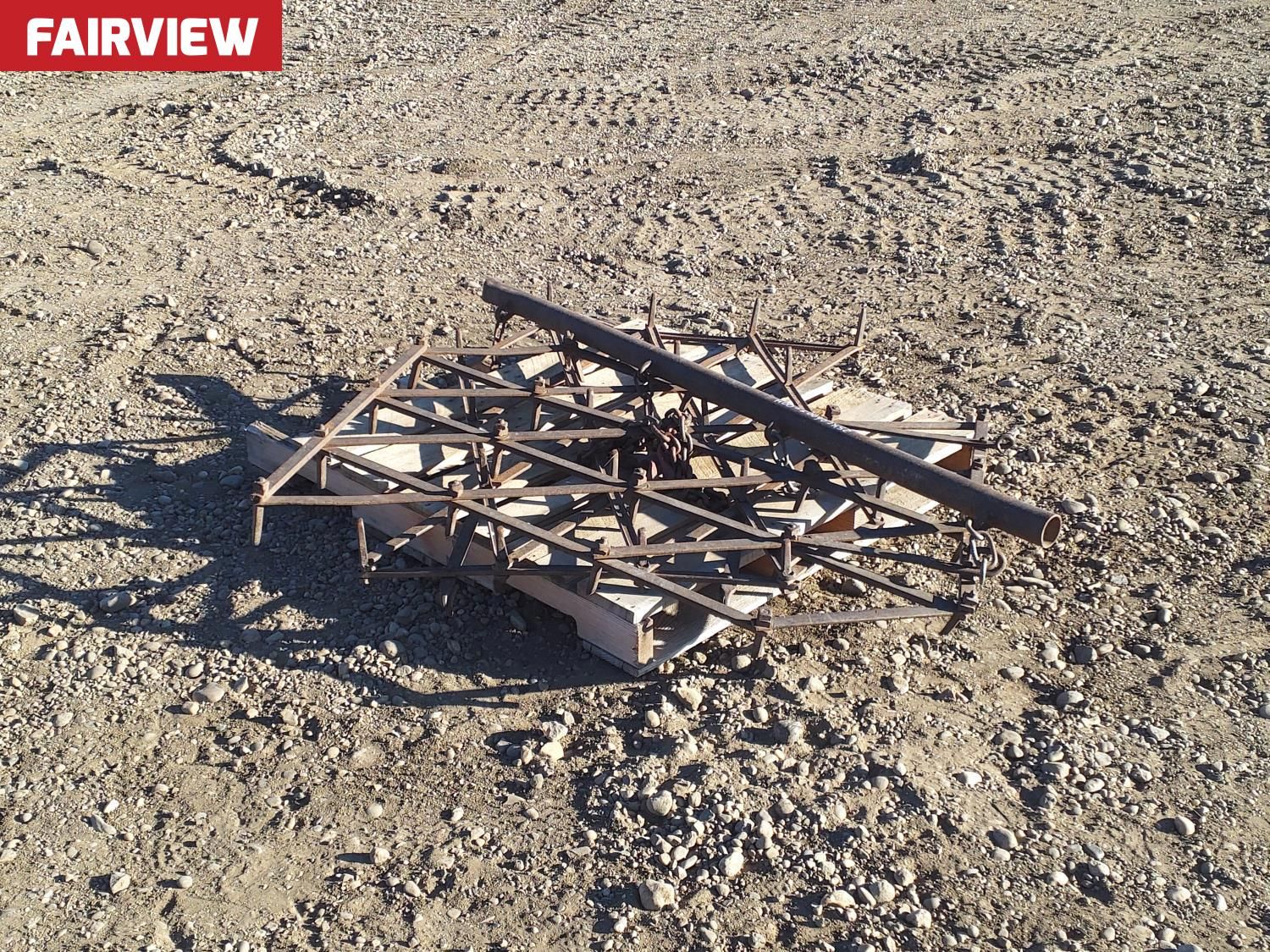 (2) 3 Ft Diamond Harrow Sections with Drawbar [25KC06007-004] | Team ...