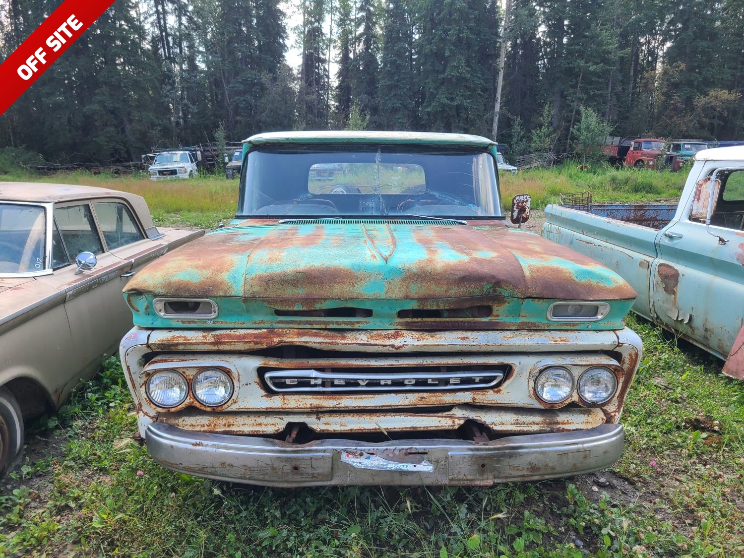1962 Chevrolet C10 Apache Regular Cab Pick Up Truck (Inoperable ...