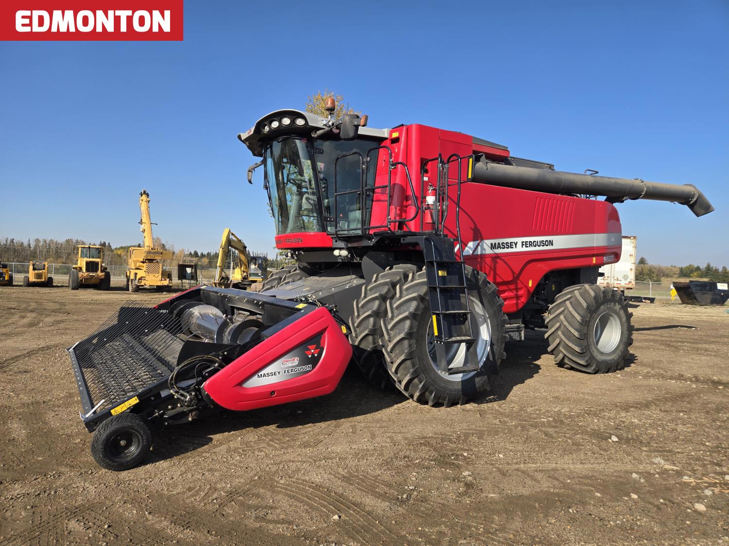 2017 Massey Ferguson 9565 Class 8 Combine [25JC44010-002] | Team Auctions