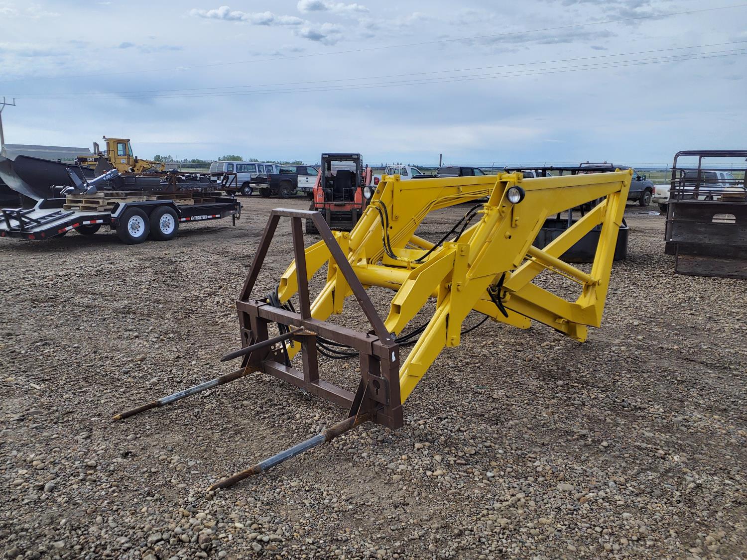 Eze Front end Loader with bale forks [24GA07040-001] | Team Auctions