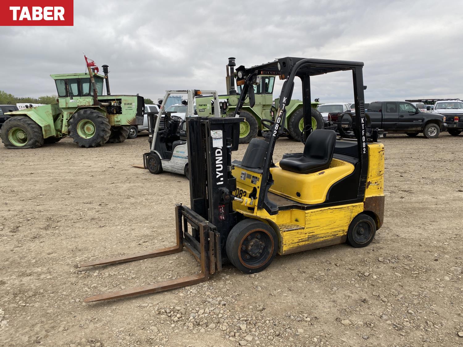 2012 Hyundai 25LC-7A 5000 lb 2WD Forklift [25EE02175-003] | Team Auctions