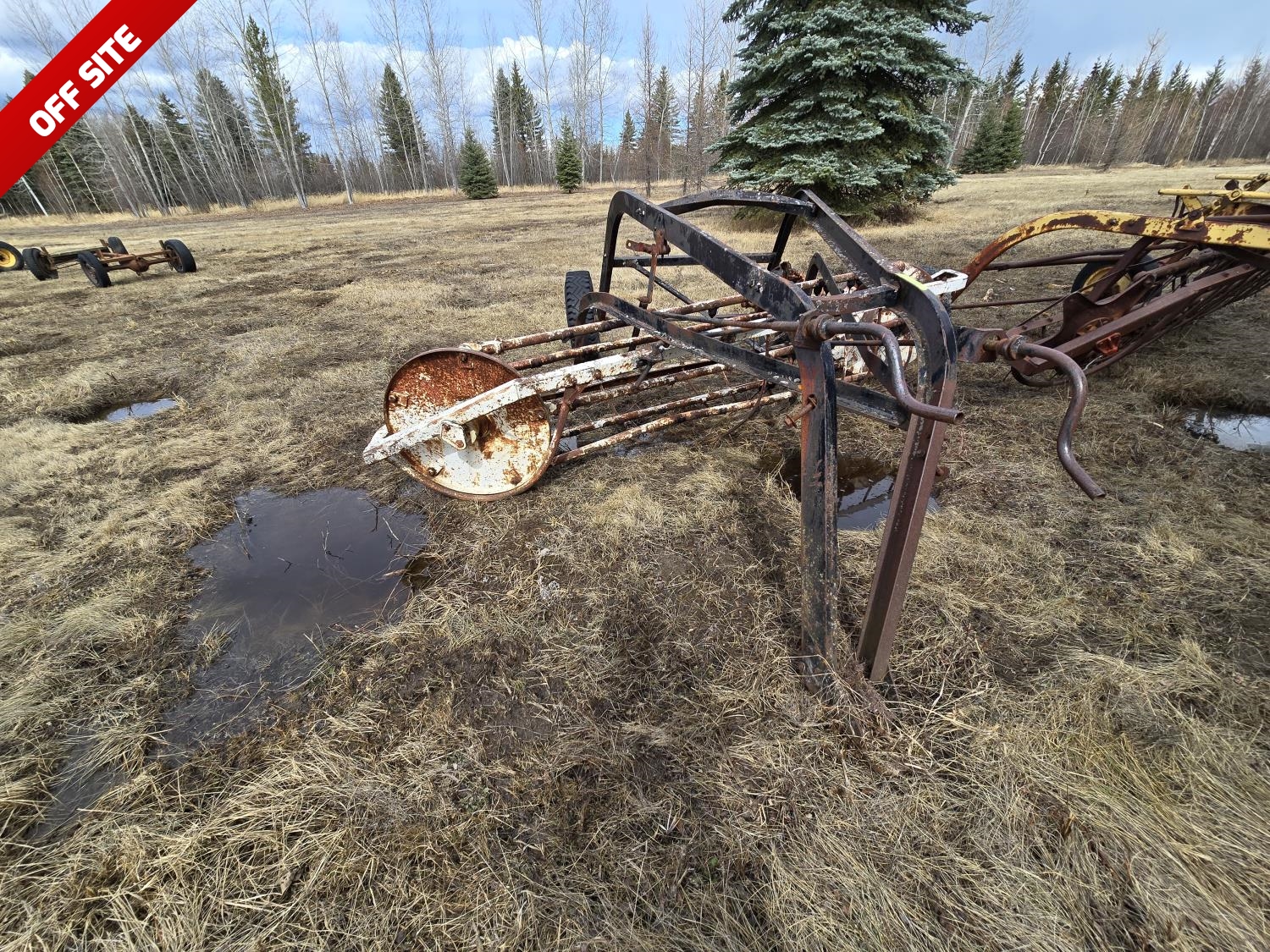 (2) Side Delivery Rakes [24DG37004-031] | Team Auctions