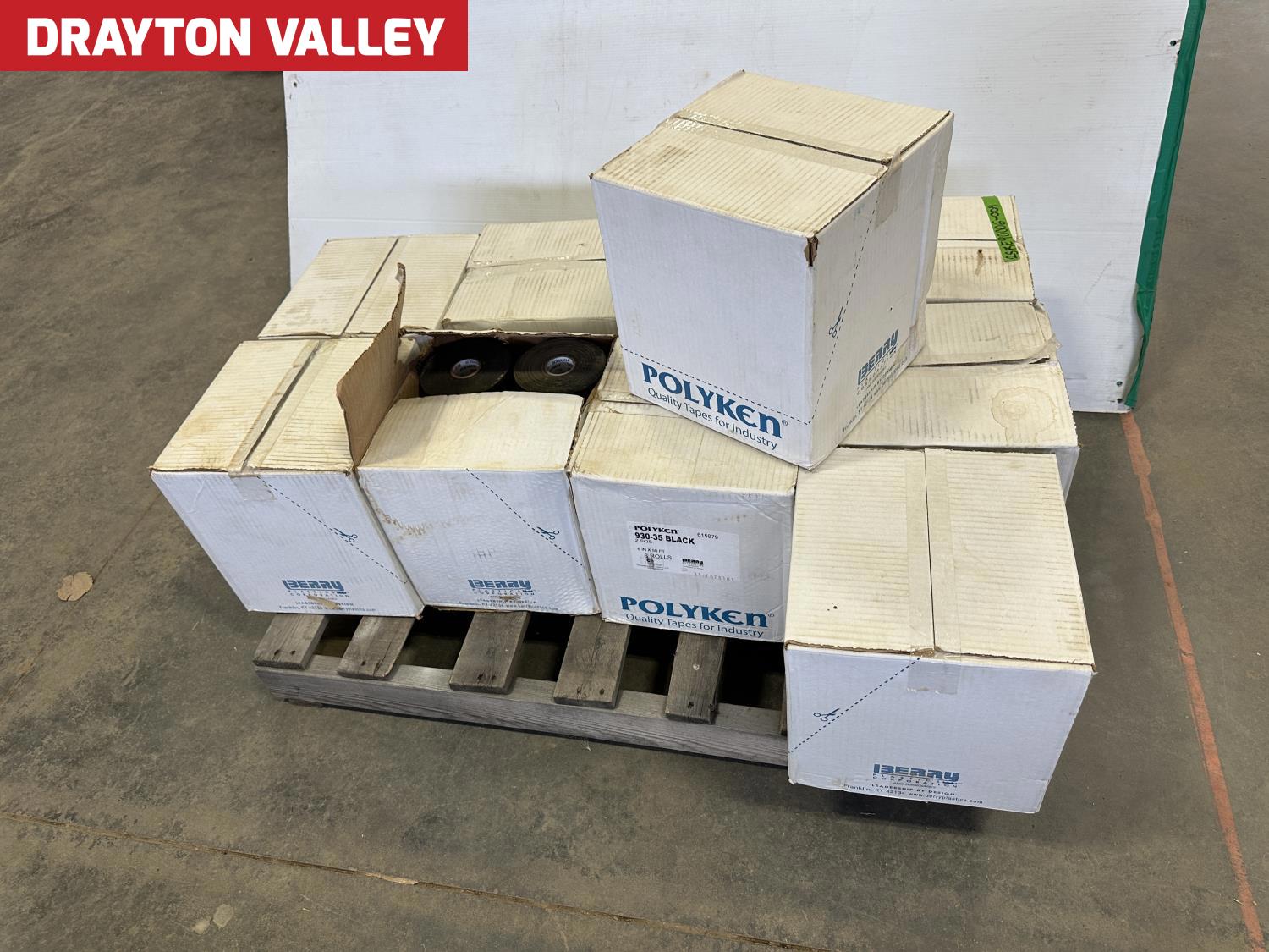 (10) Boxes of Polyken 930-35 Black Pipeline Tape (Unused) [25KE90006 ...