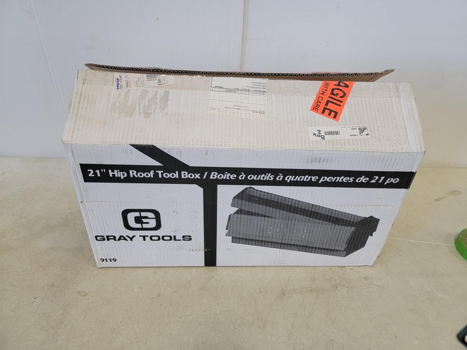 Qty of Gray Tools and Metal Toolbox (Unused) [24DA05990-002] | Team ...