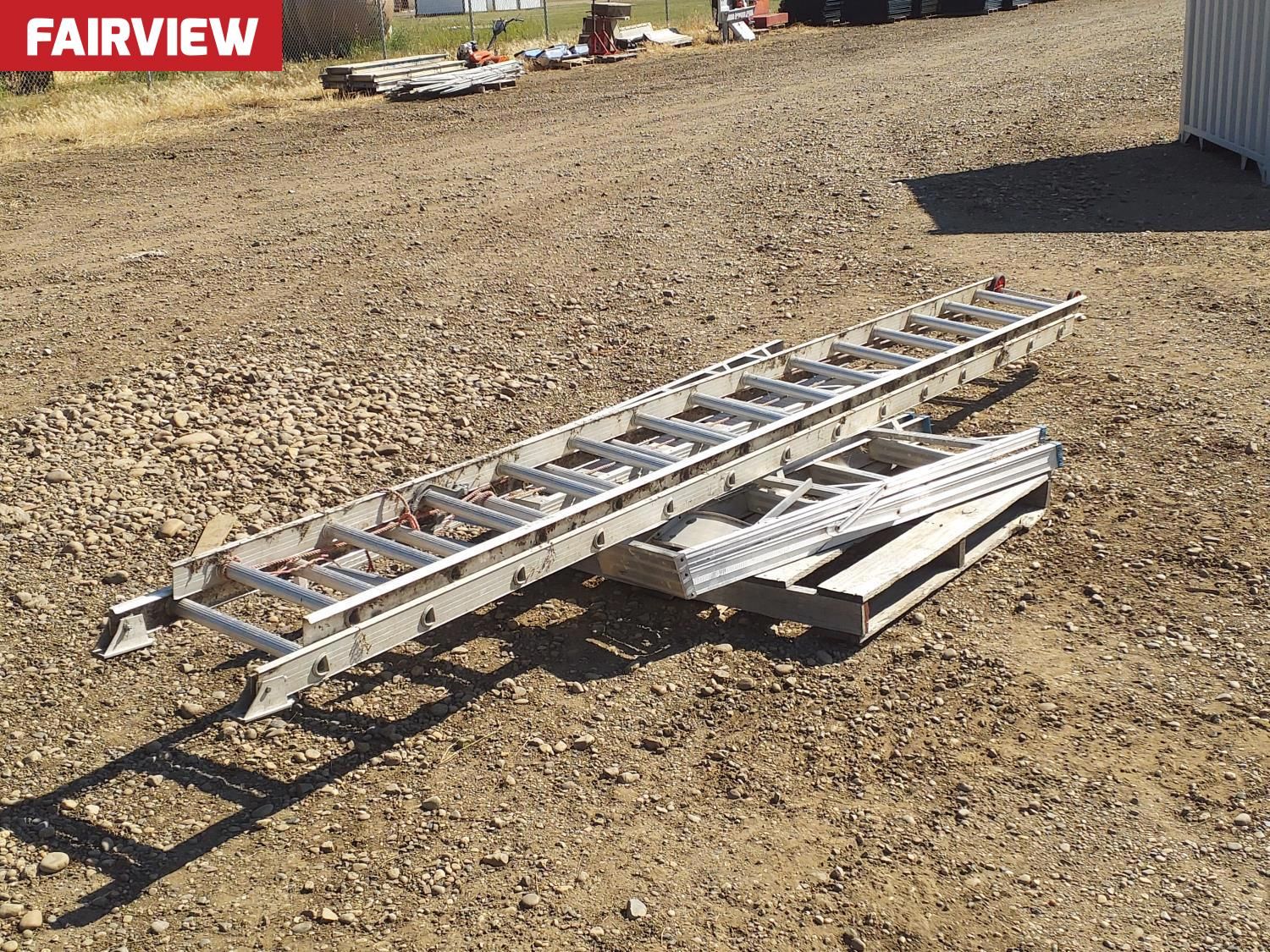Aluminum Extension Ladder & Step Ladders [25IE07012-012] | Team Auctions