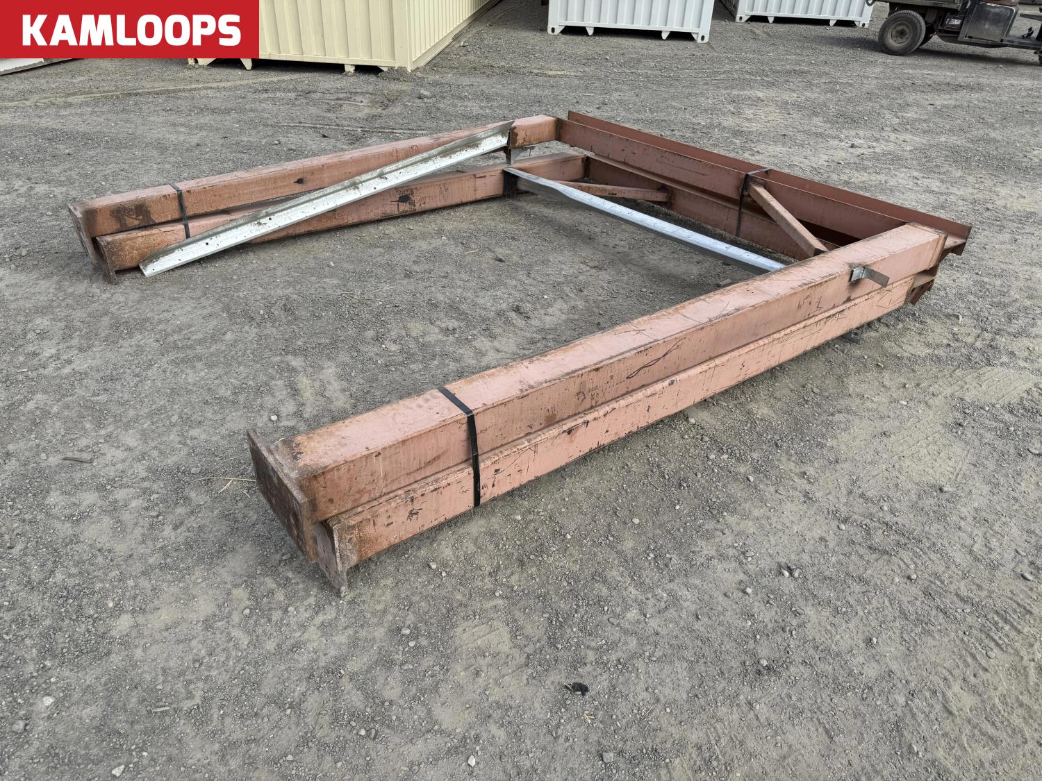 (2) Steel Angled Gantry Frames [25KF32992-005] | Team Auctions