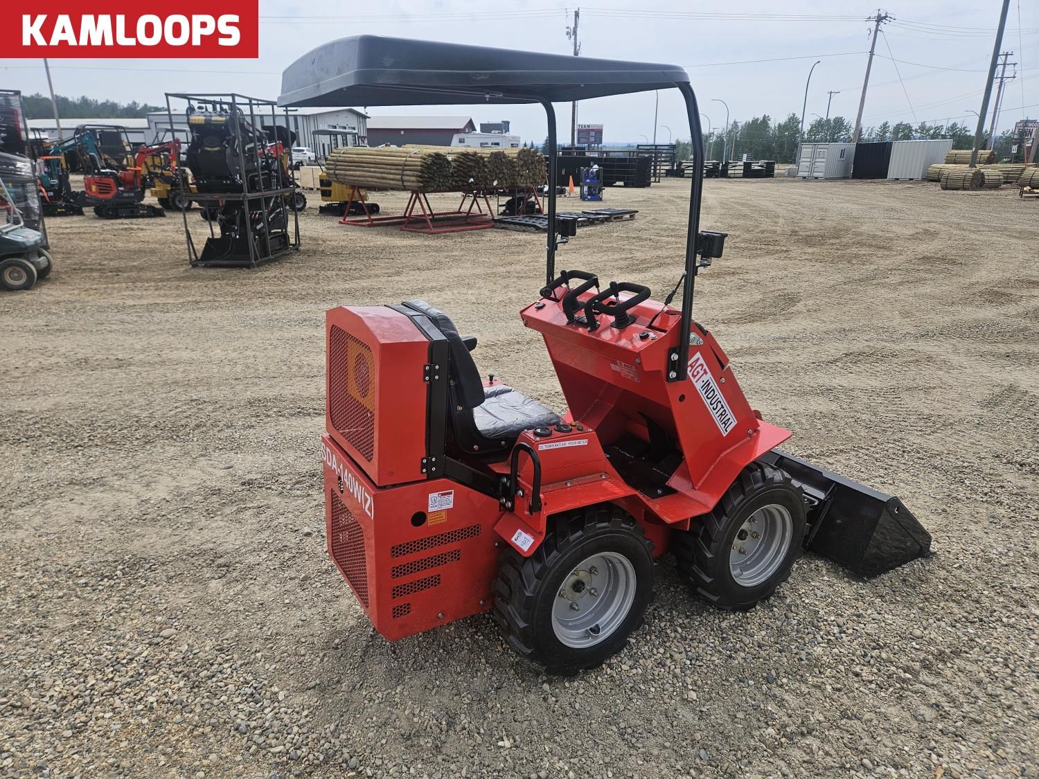 2025 AGT SDA-140W Compact Wheel Loader [25KF13996-060] | Team Auctions