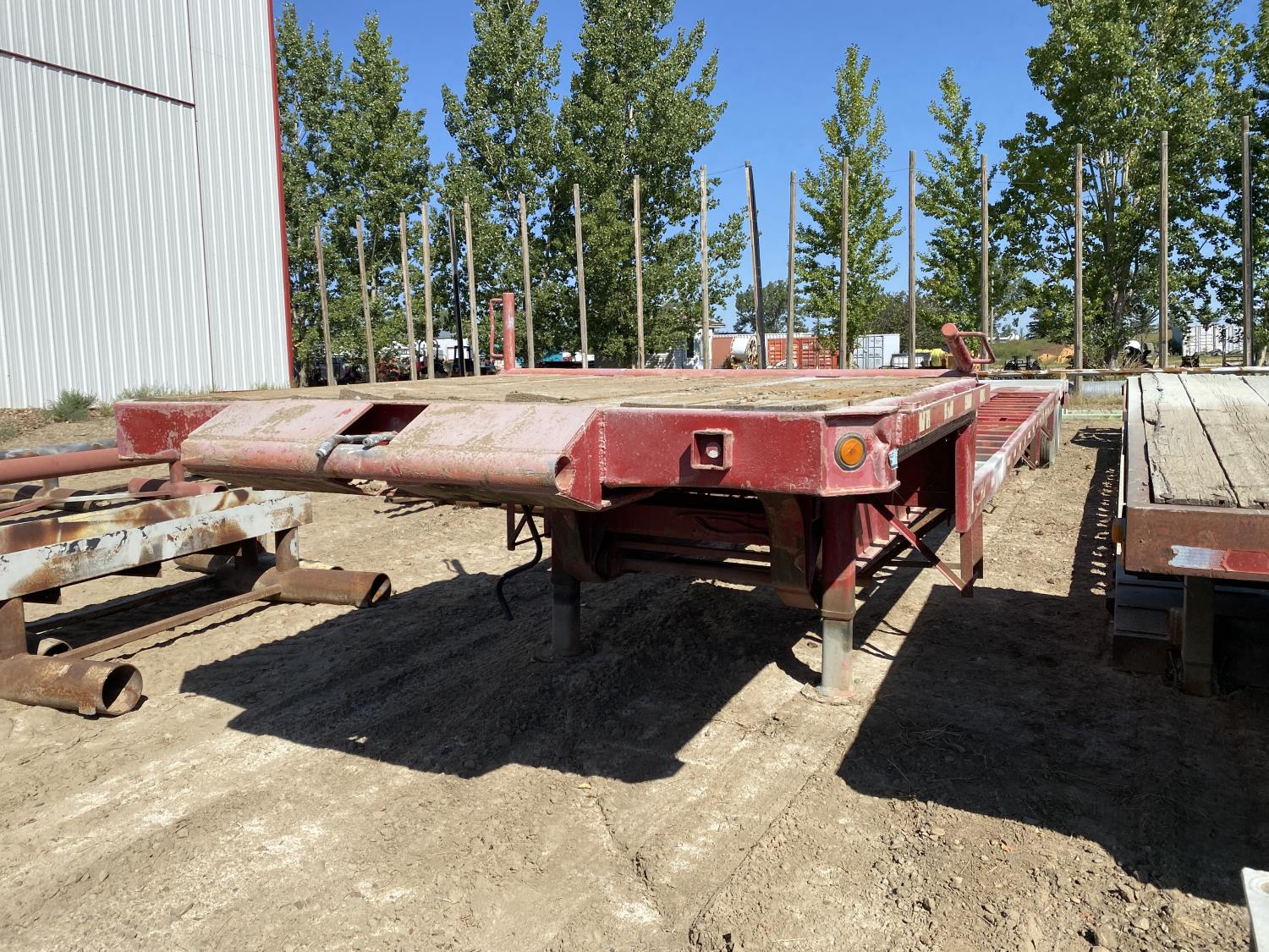 45 Ft T/A Step Deck Blast Trailer [25IO02002-087] | Team Auctions