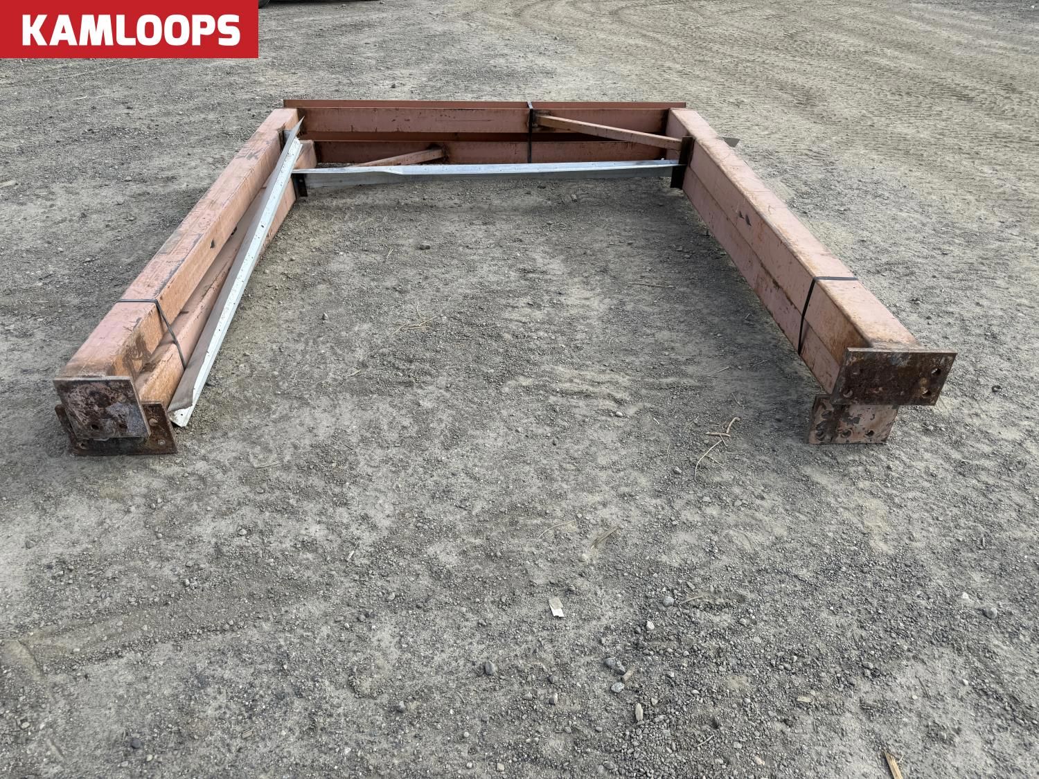 (2) Steel Angled Gantry Frames [25KF32992-005] | Team Auctions