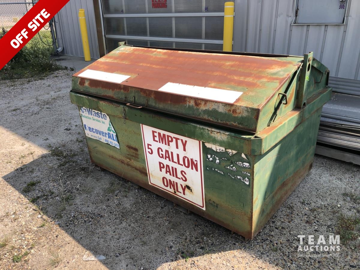 Oil Spill Containment Dumpster [23HA08001-182] | Team Auctions