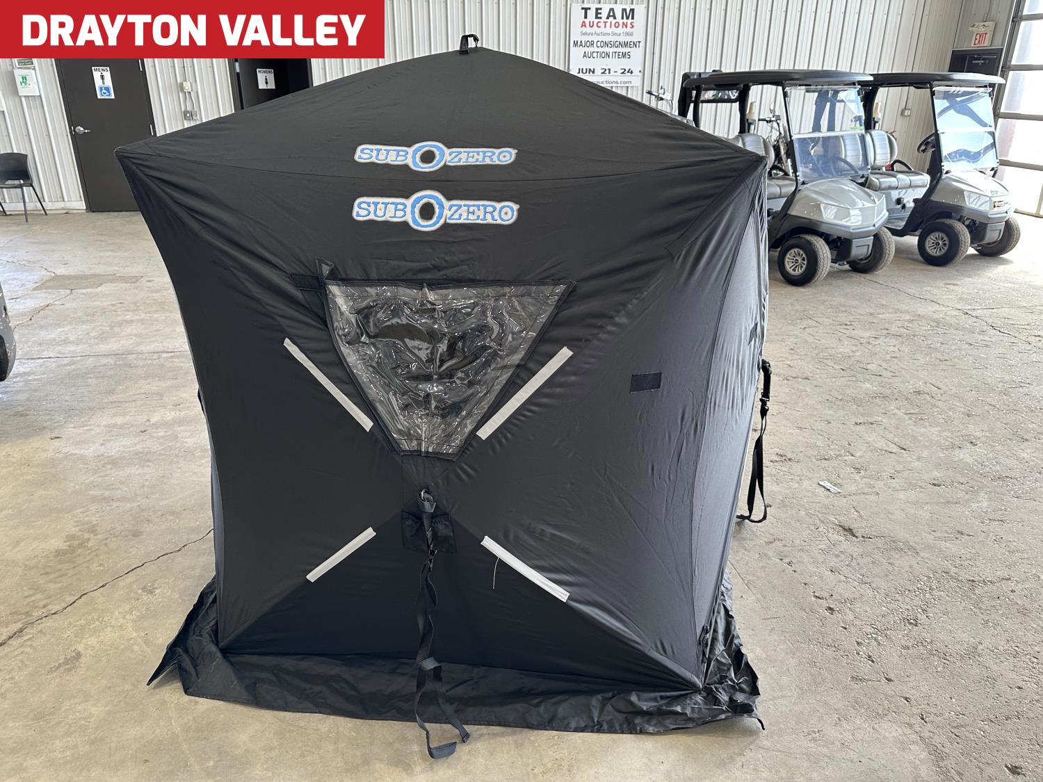 Eastman Sub Zero Pop Up Ice Fishing Tent [25EI10011-004] | Team Auctions