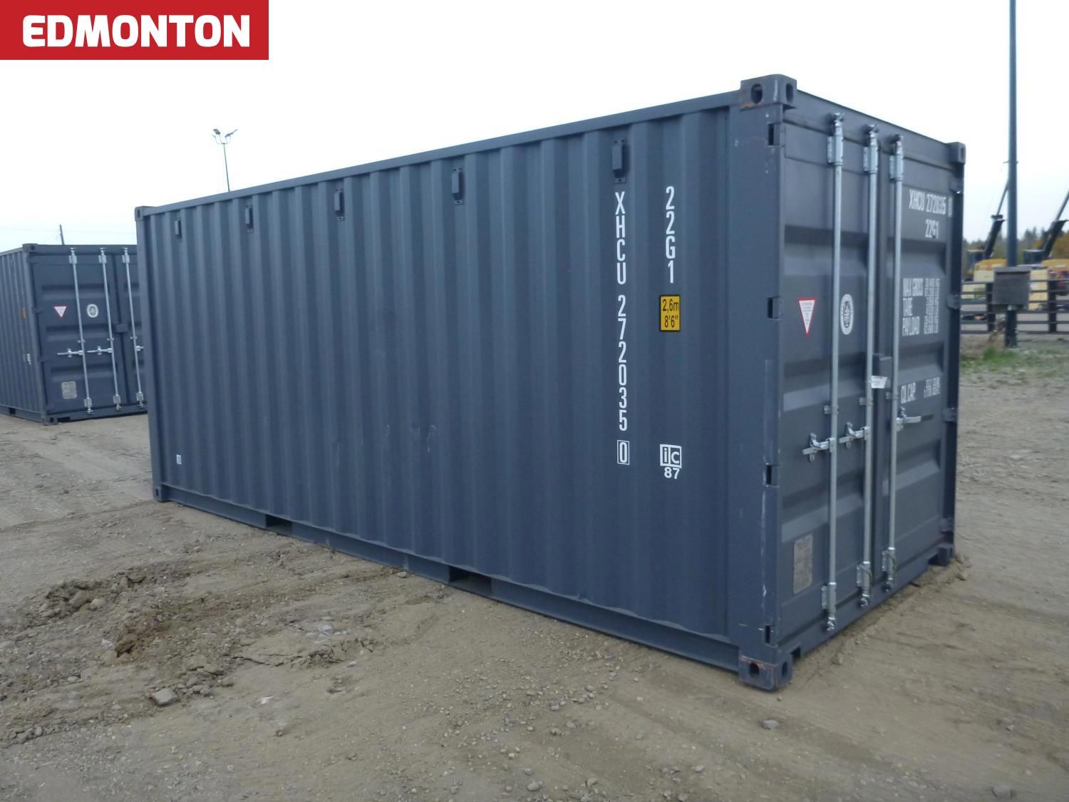 20 Ft One Way Shipping Container [25KH13788-001] | Team Auctions