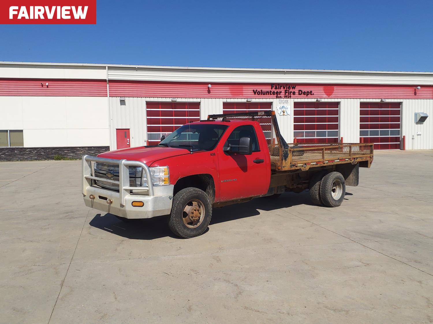 2009 Chevrolet Silverado 3500 4X4 Regular Cab Dually Flatbed Pickup ...