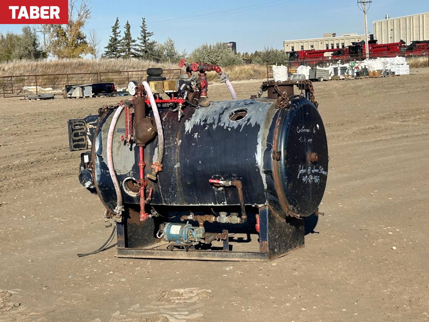 25 HP Oil Fired Boiler [25KJ02048-004] | Team Auctions