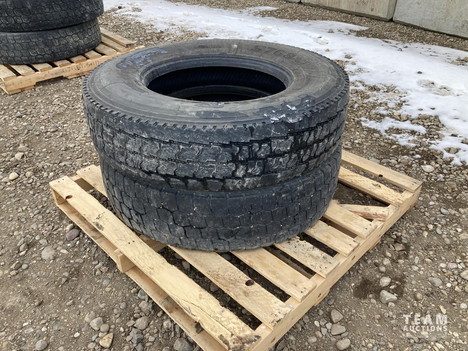 (2) Sailun S768 11R22.5 Tires [24CB10012-003] | Team Auctions