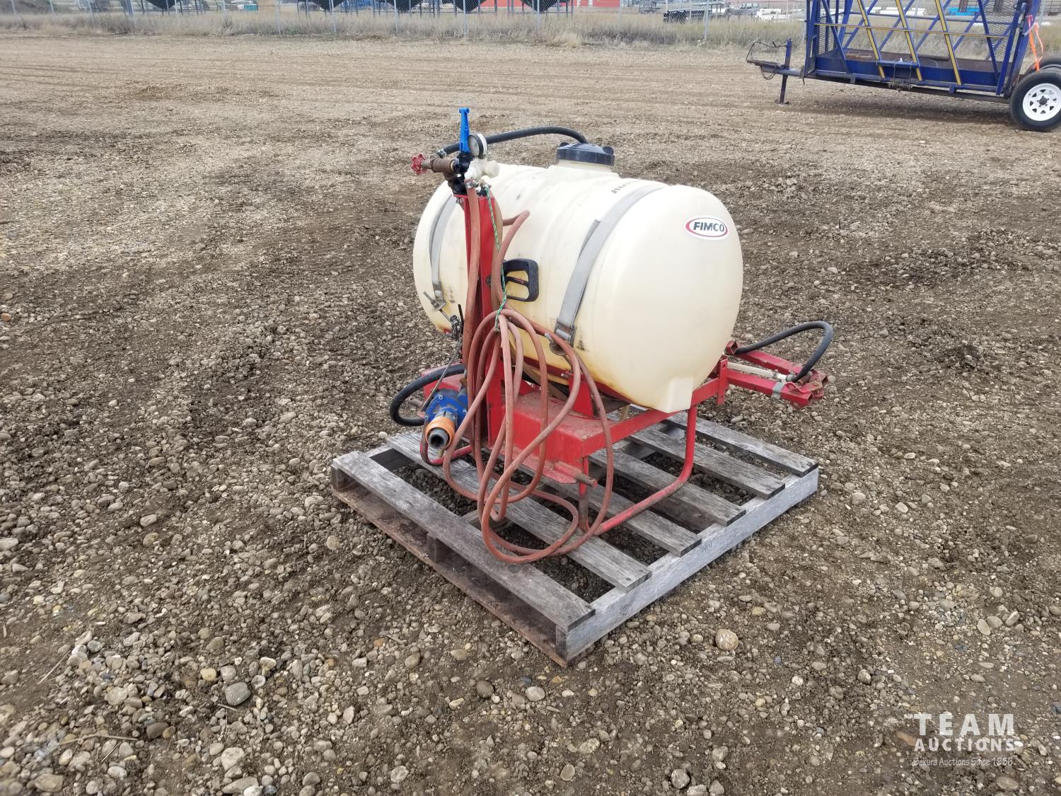 50 Gallon 3 PT Hitch 14 ft Boom Sprayer [23KA07013-006] | Team Auctions