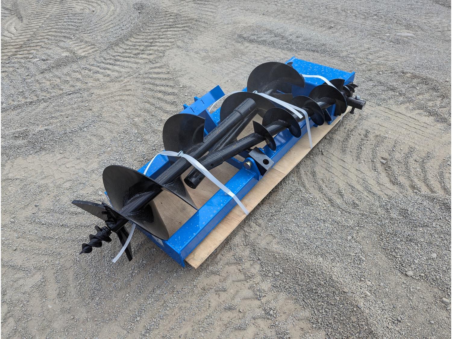 2024 GIYI Skid Steer Auger - Skid Steer Attachment (Unused) [25DA13991-043] | Team Auctions