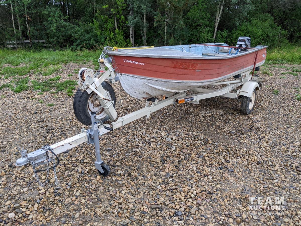 Springbok 14 Ft Aluminum Boat [23HA10028-001] | Team Auctions