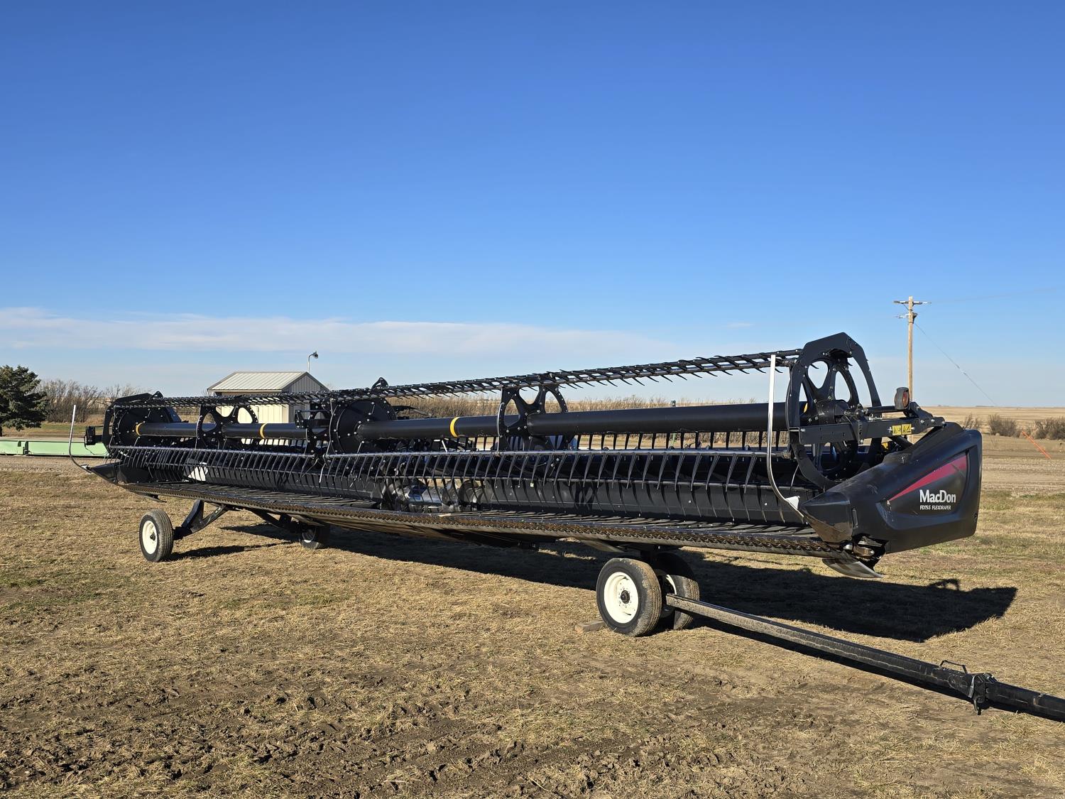 2017 MacDon FD75 40 ft Flex Draper Header [25CA02001-014] | Team Auctions