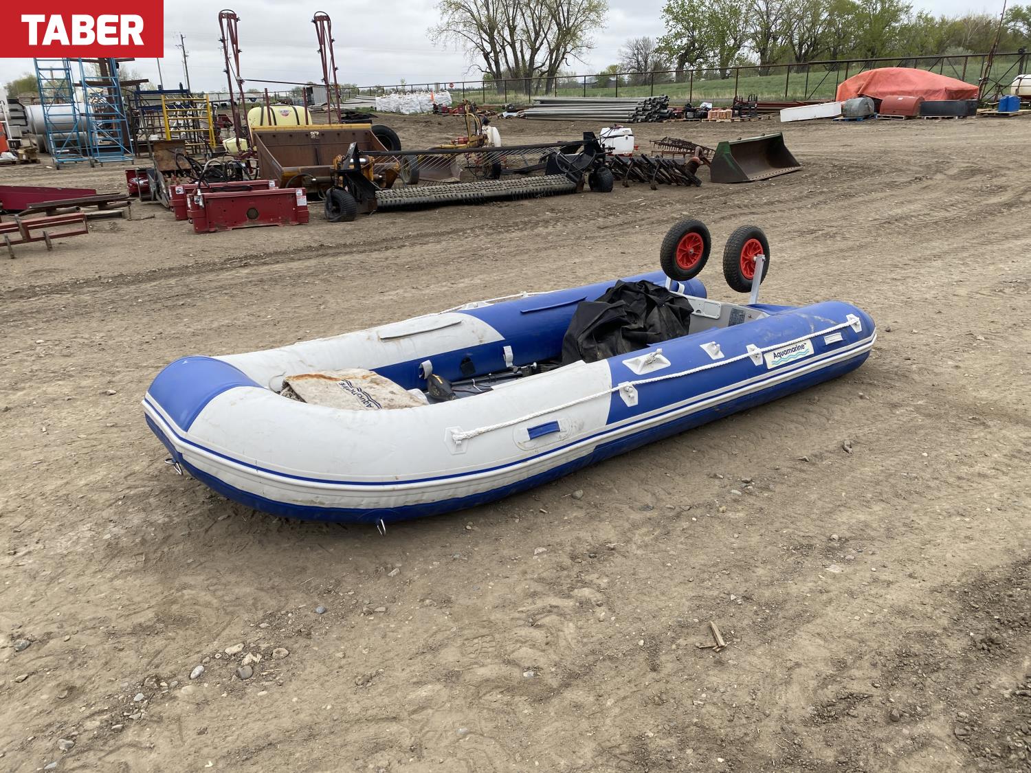 Aquamarine 12 Ft Inflatable Boat [25EE02111-001] | Team Auctions