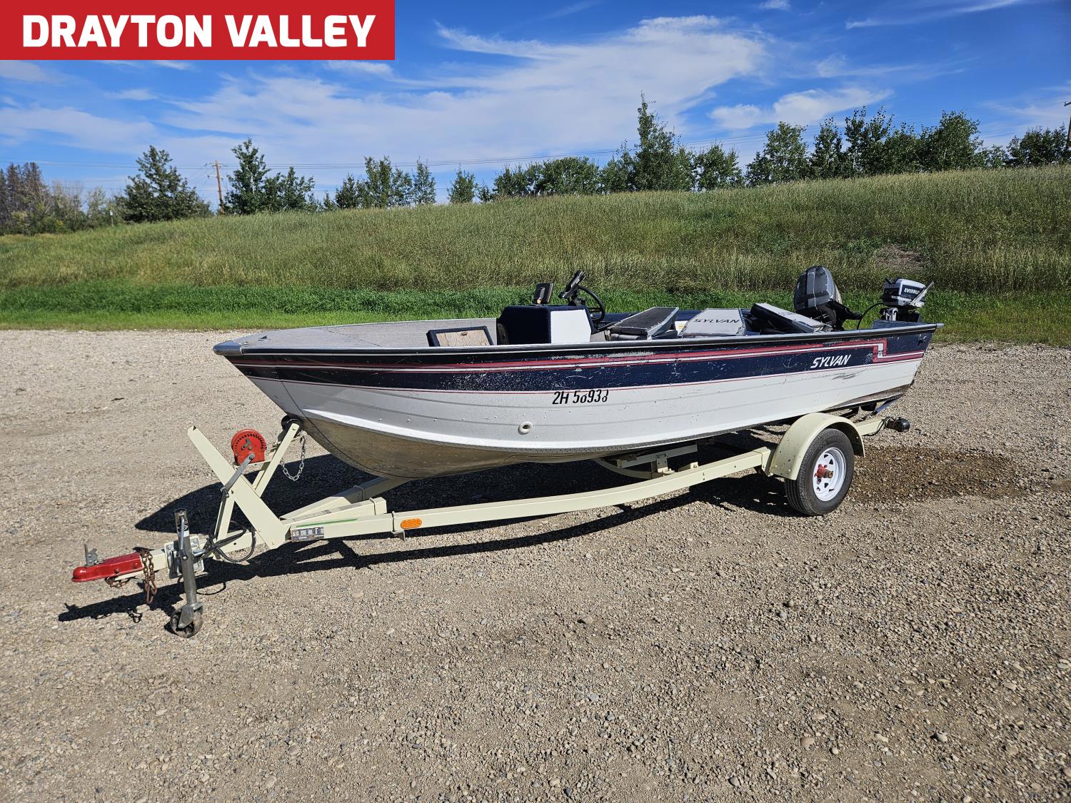 1990 Sylvan 16 Ft Fishing Boat [25HC37022-001] | Team Auctions