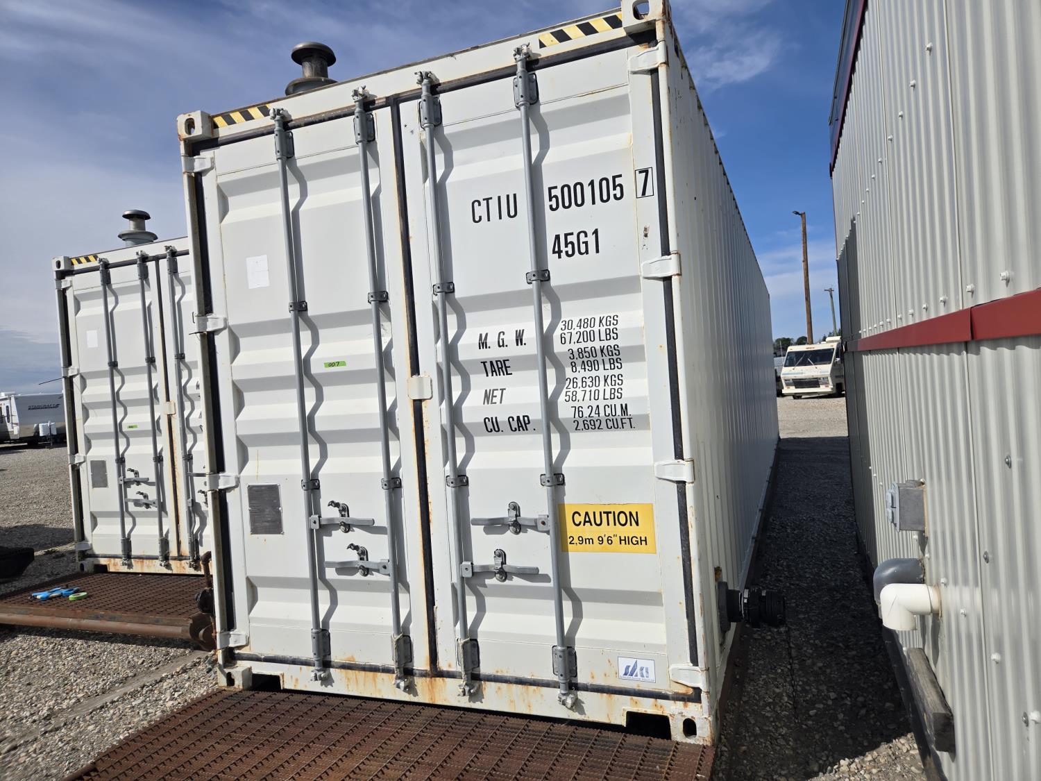 40 Ft Insulated Potable Water Container On 45 Ft Skid [25HH05001-007 ...