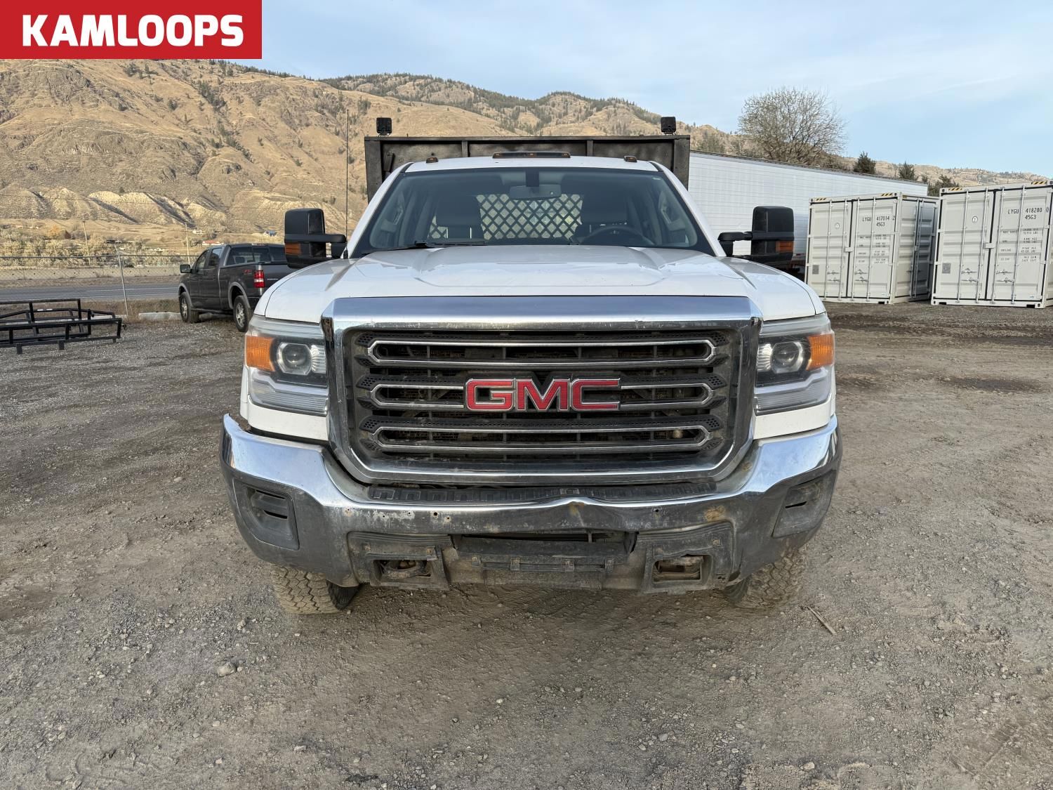 2015 GMC Siera 3500HD 4X4 Extended Cab Dually Flat Deck Pickup Truck ...