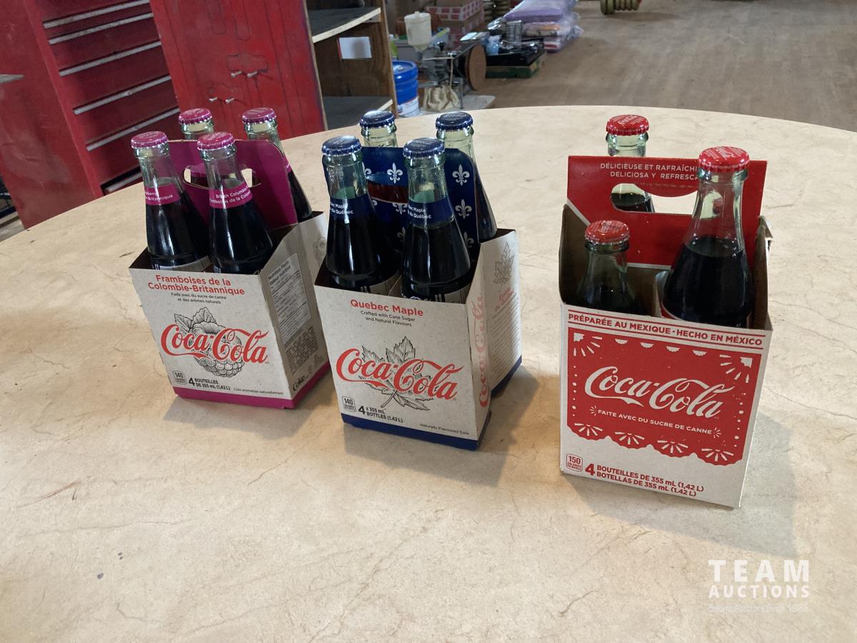 Qty of Favoured Coca-Cola Bottles [23EC02086-006] | Team Auctions