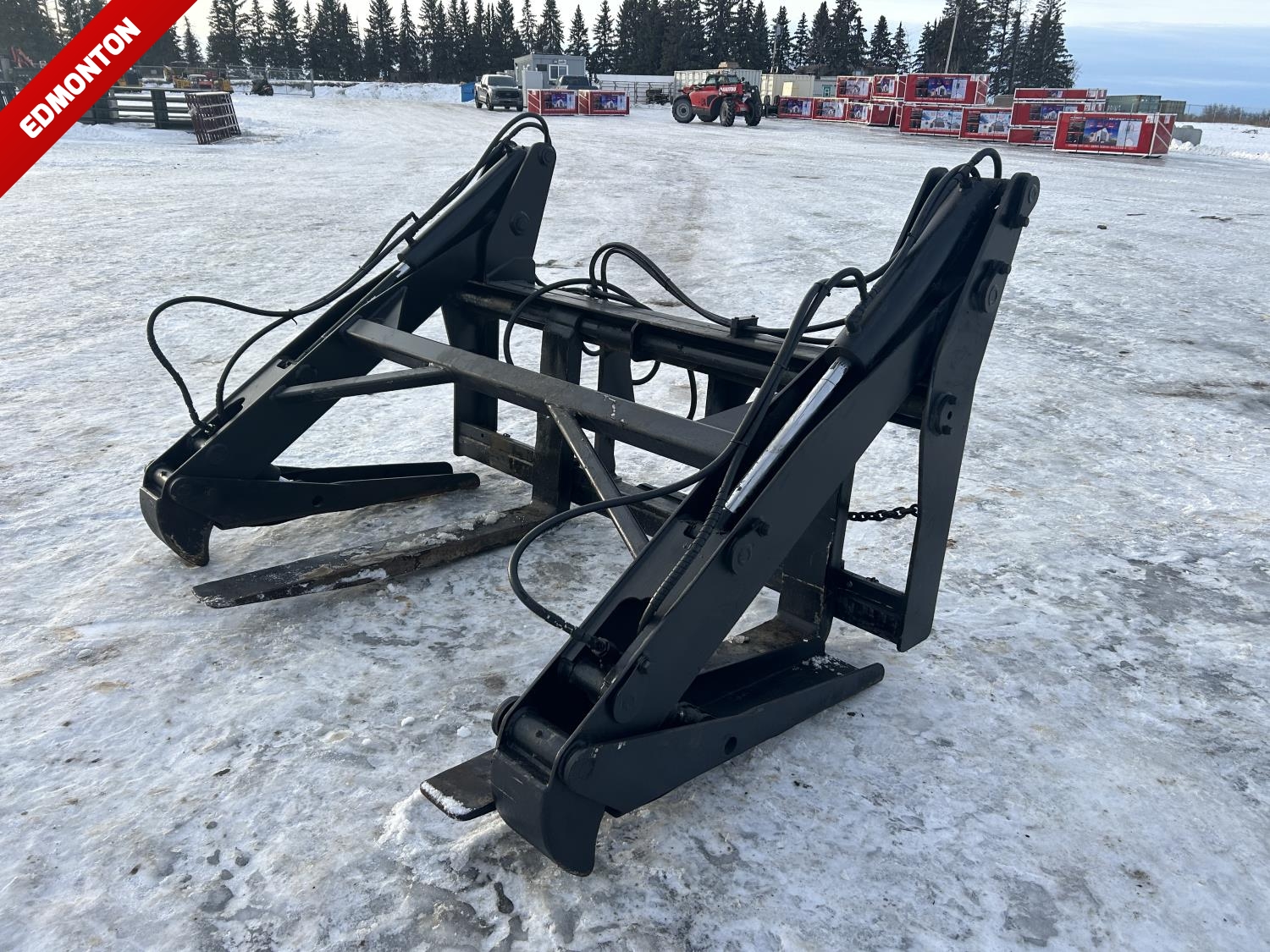 JLG 48 Inch Pipe Grapple Forks [25BF41001-001] | Team Auctions