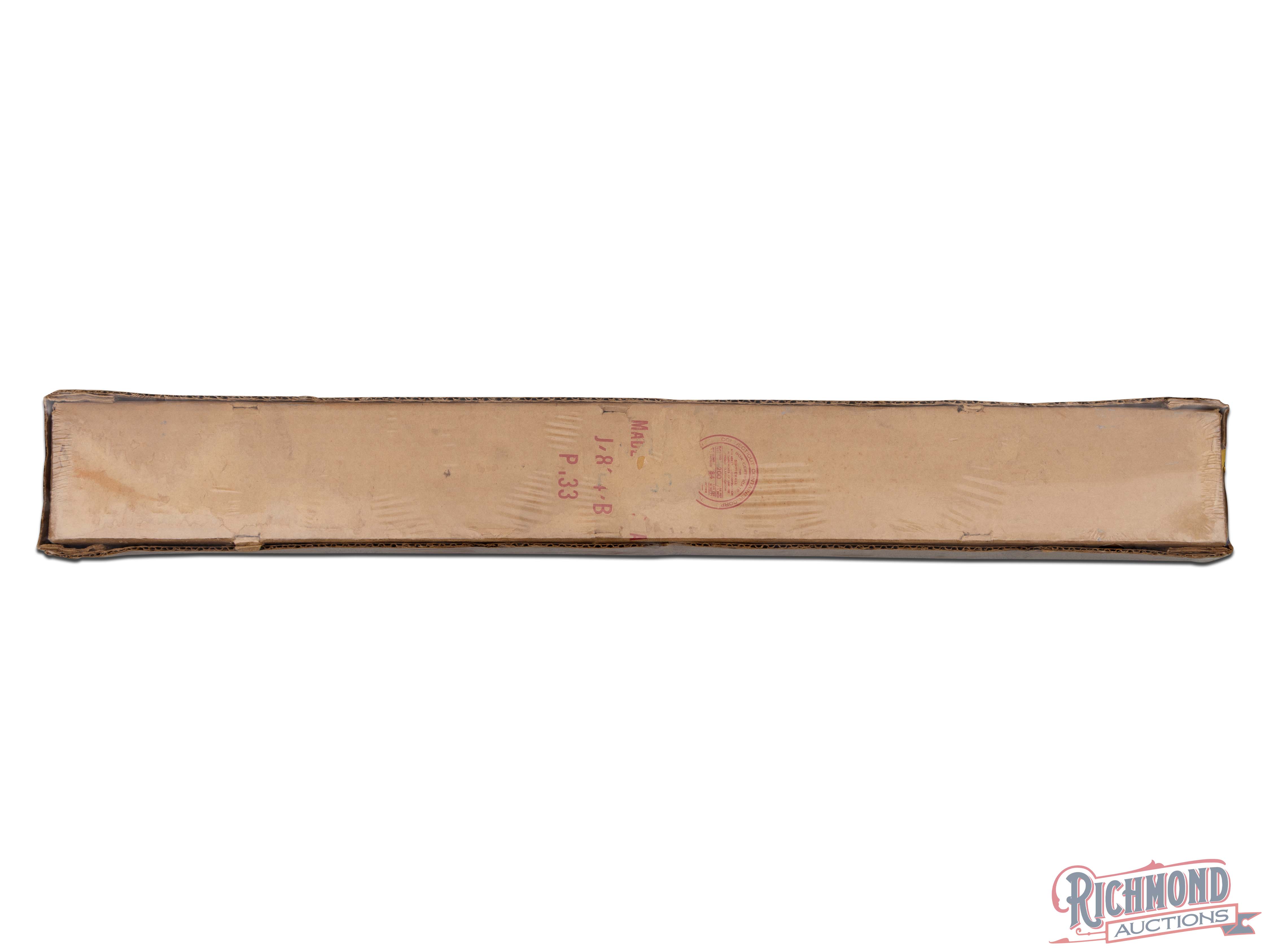 Empty Pre-64 Winchester Red W Two Piece Cardboard Barrel Box | Richmond ...