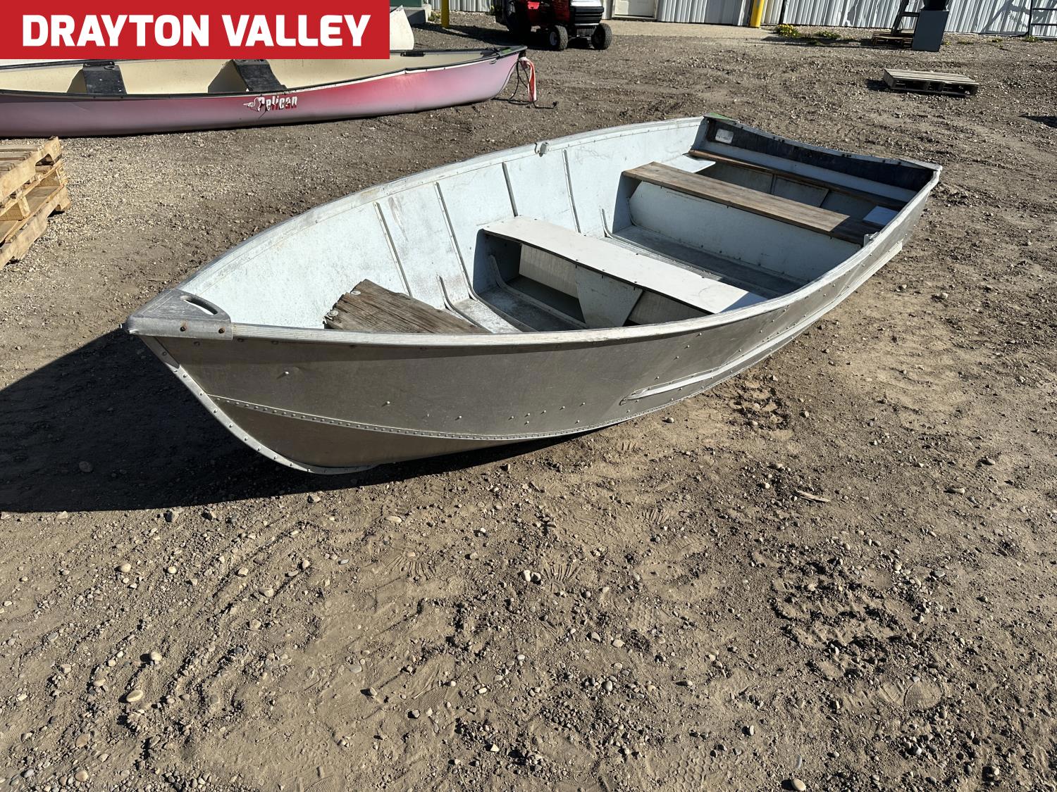 Leisurecraft 12 Ft Aluminum Boat [25EI10018-013] | Team Auctions
