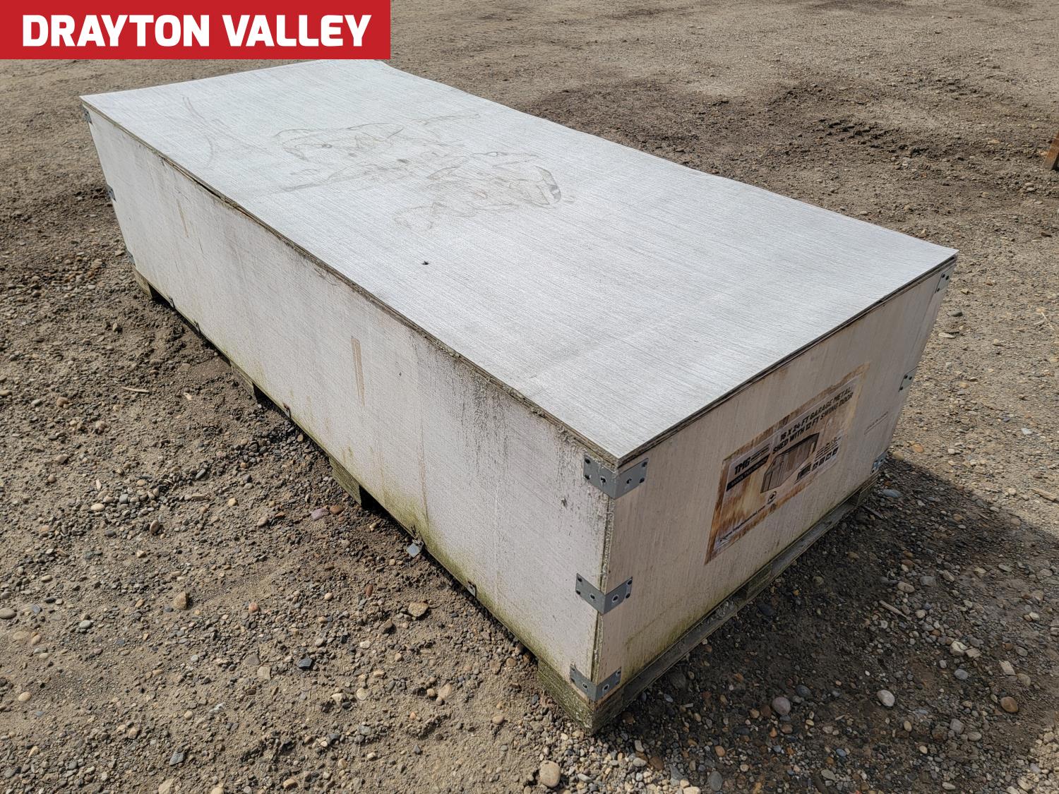 TMG-MS1624 16 Ft X 24 Ft Garage Metal Shed with 12 Ft Swing Door ...