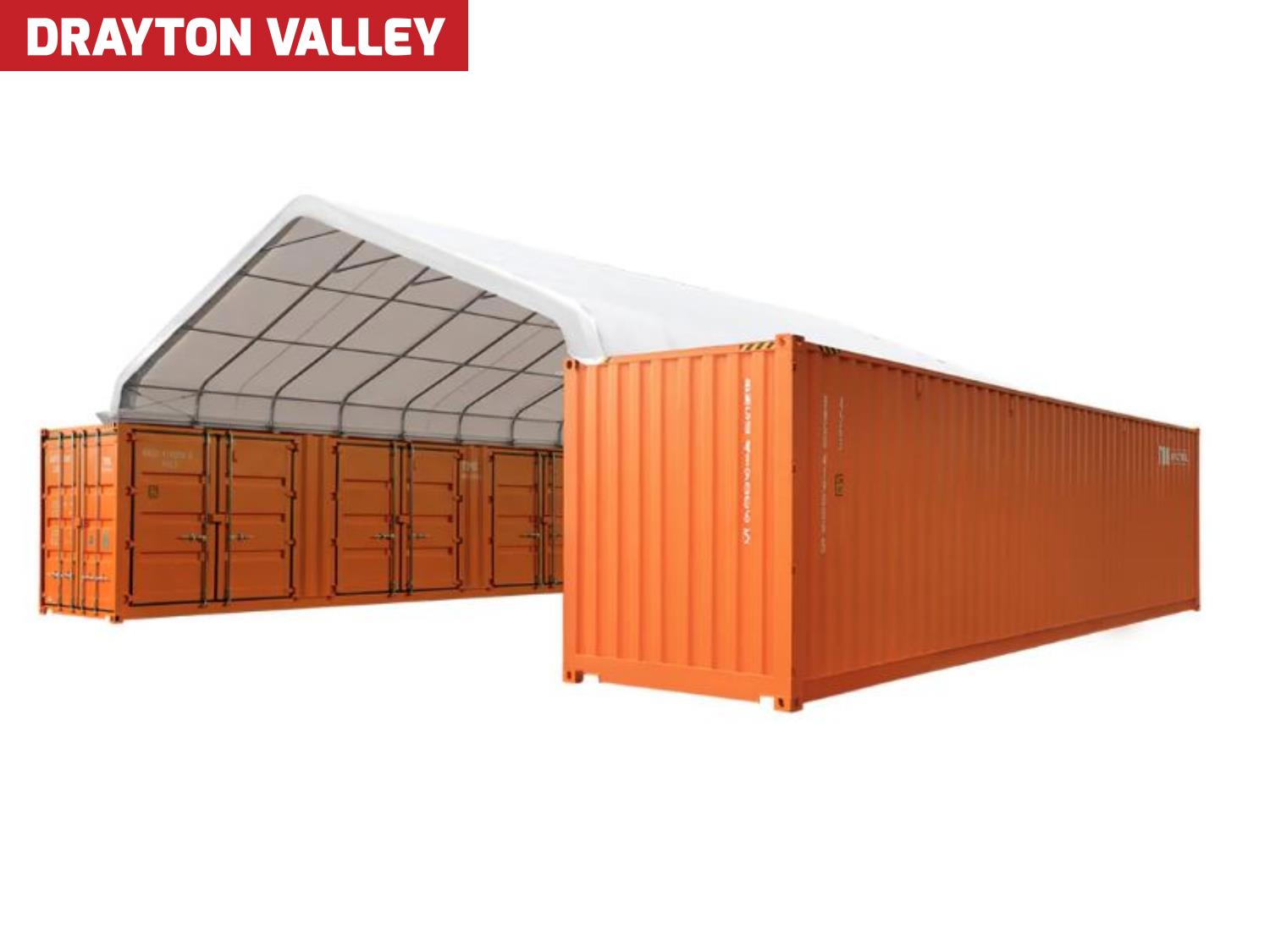 StanForge ST3040C 30 Ft X 40 Ft Peak Roof Container Shelter (Unused ...