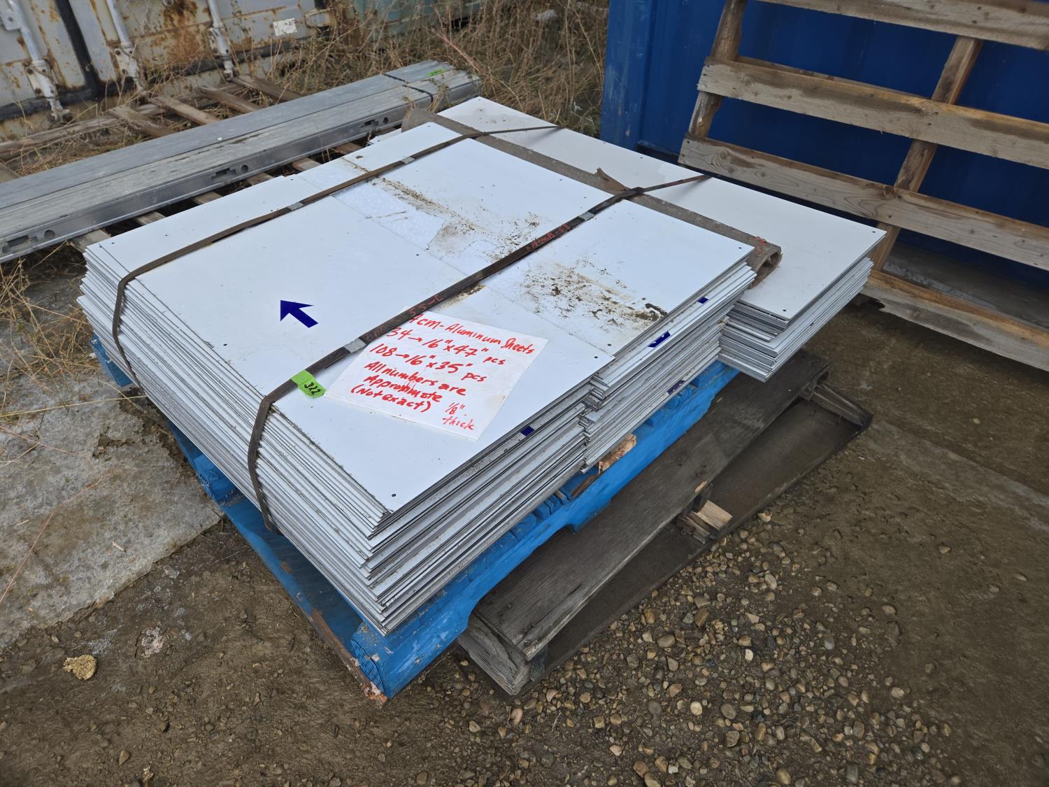 (142±) ACM Aluminum Composite Sheets [25BJ41001-322] | Team Auctions