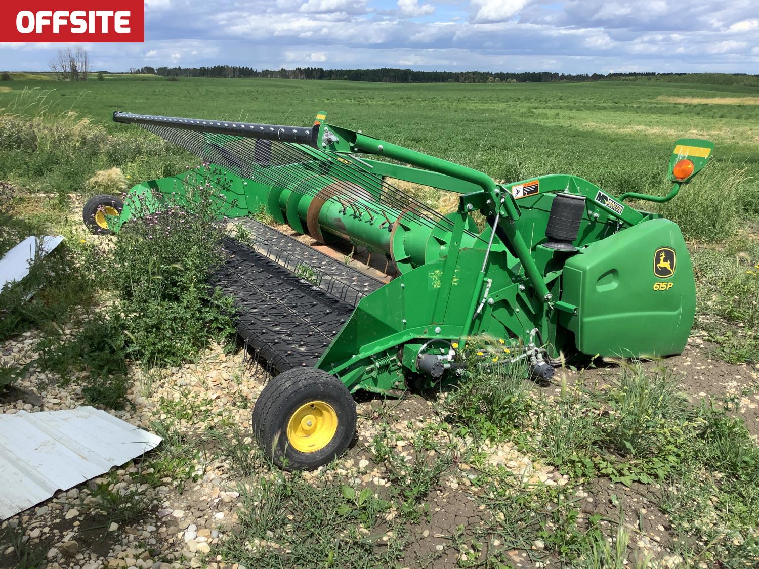 2019 John Deere P615 15 ft Pickup Header [25HC05006-003] | Team Auctions