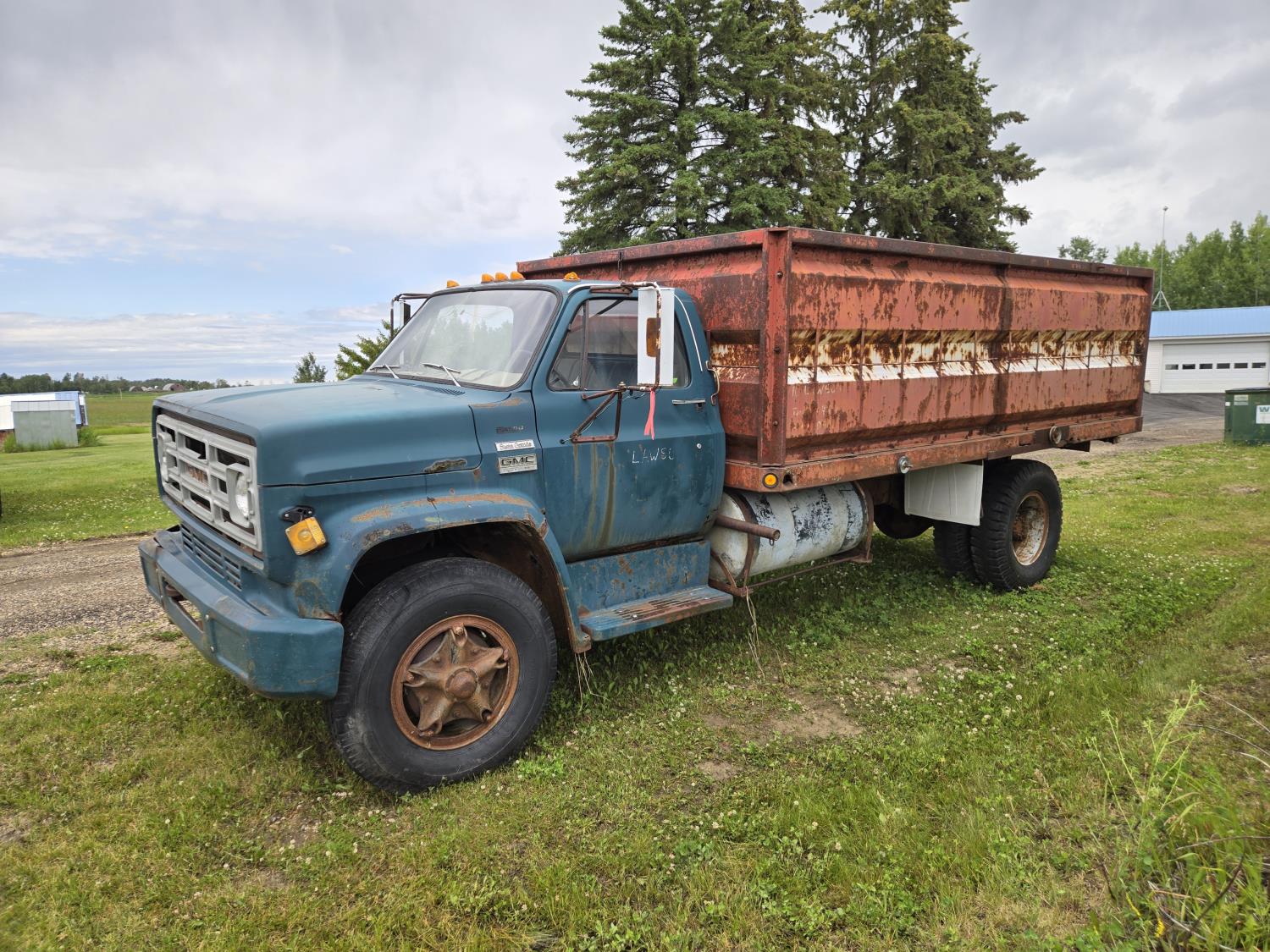 1977 GMC 6500 Sierra Grande S/A Day Cab Grain Truck [25GJ05001-091 ...