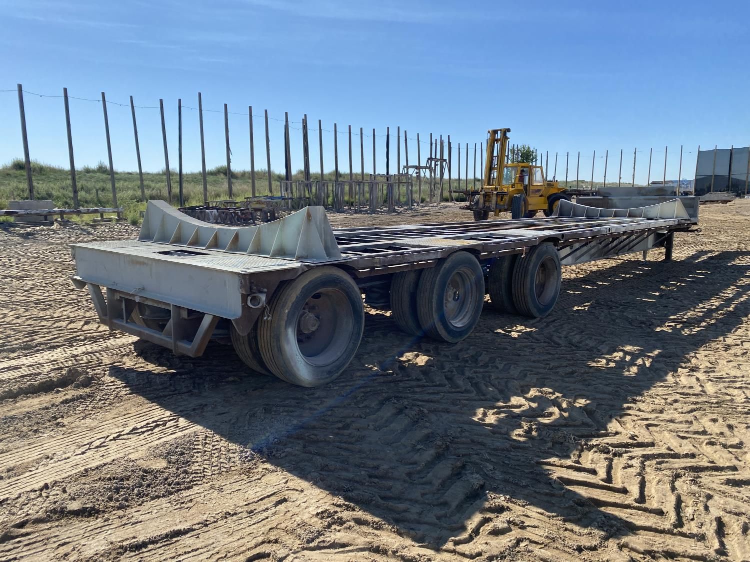 48 Ft TRI/A Step Deck Blast Trailer [25IO02001-049] | Team Auctions