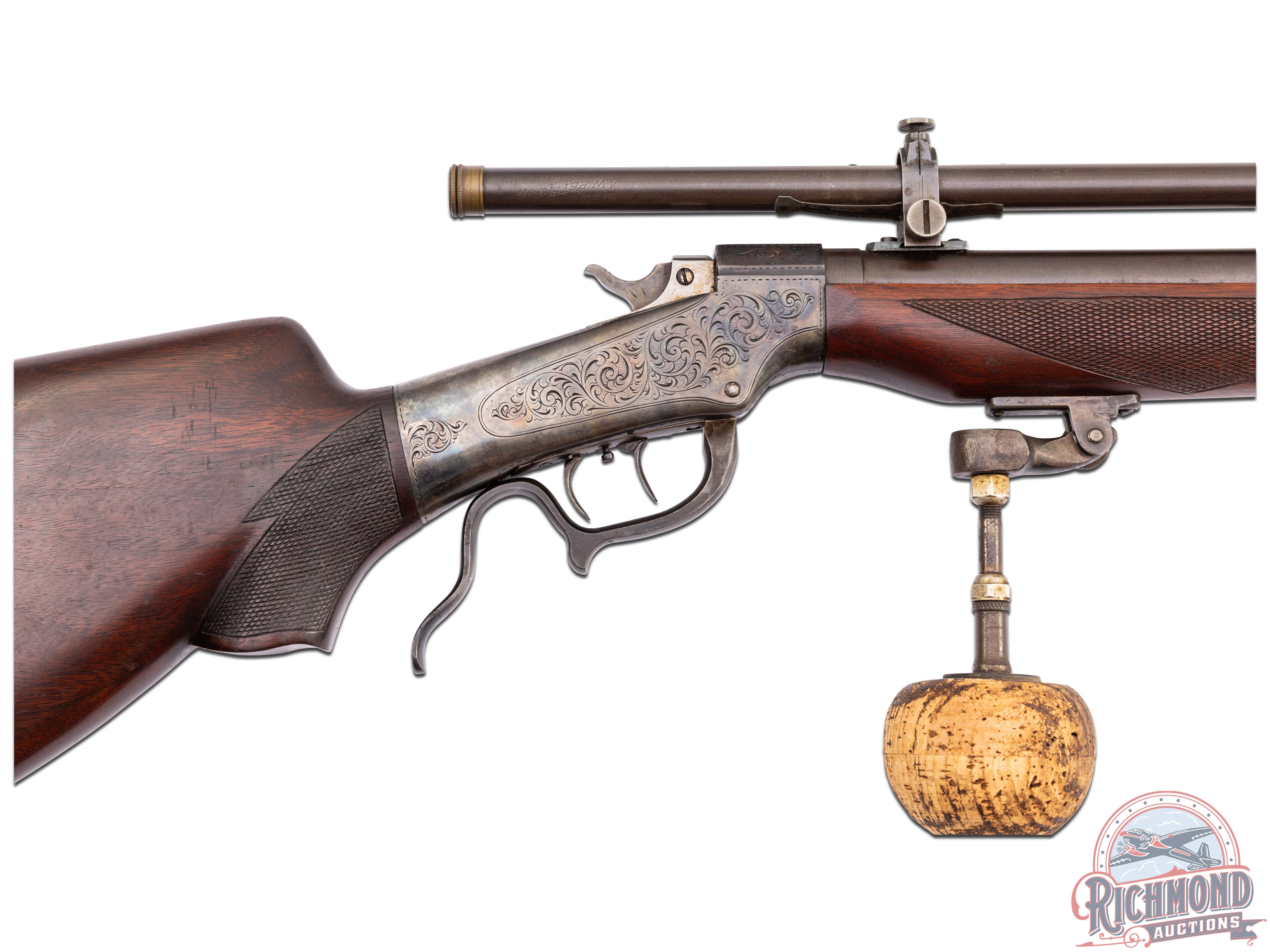 Axel Peterson's Personal Ballard Schuetzen Rifle | Richmond Auctions