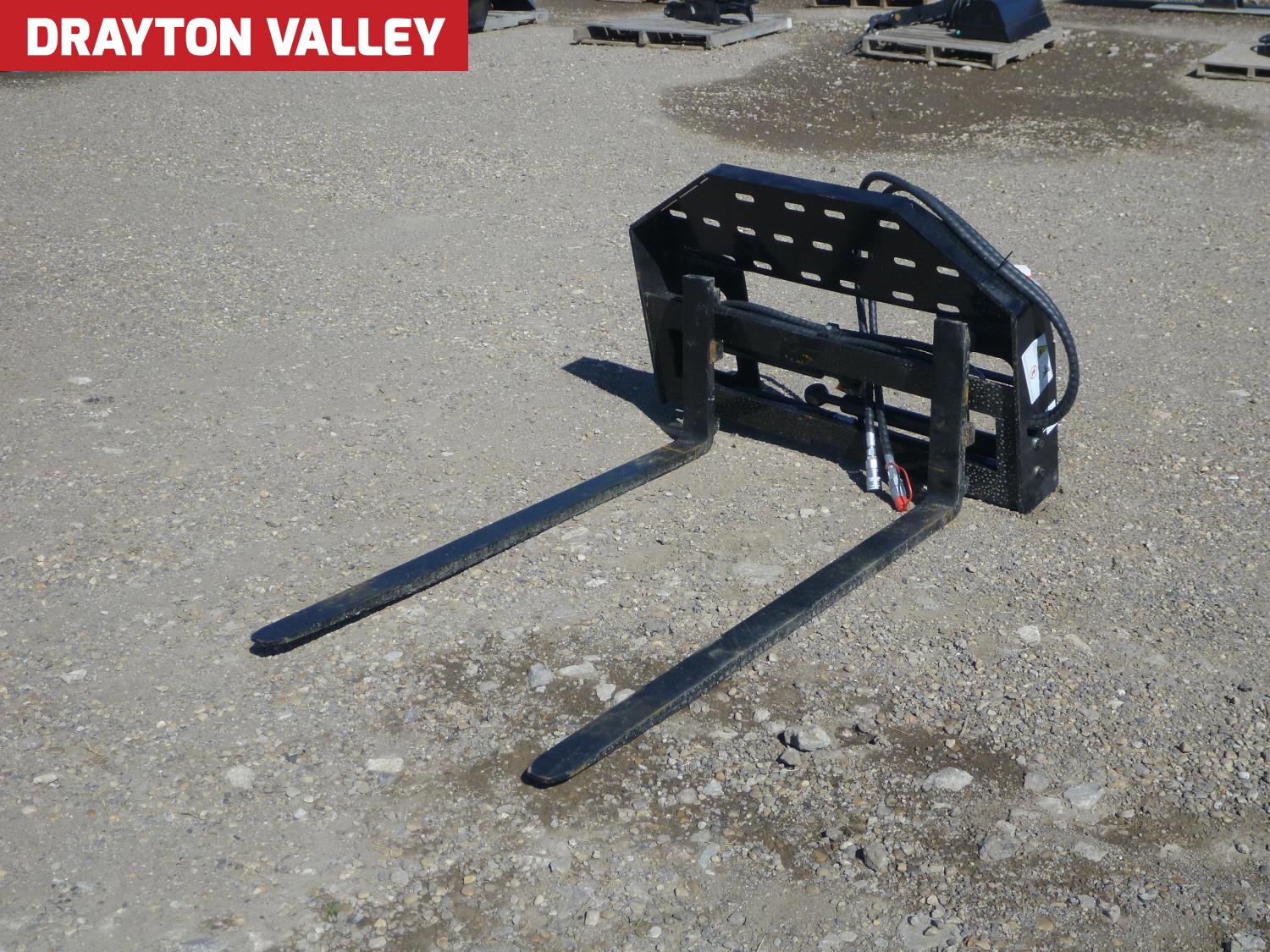 GIYI GY-SF60 60 Inch Skid Steer Side Shift Forks (Unused) [25II13991 ...