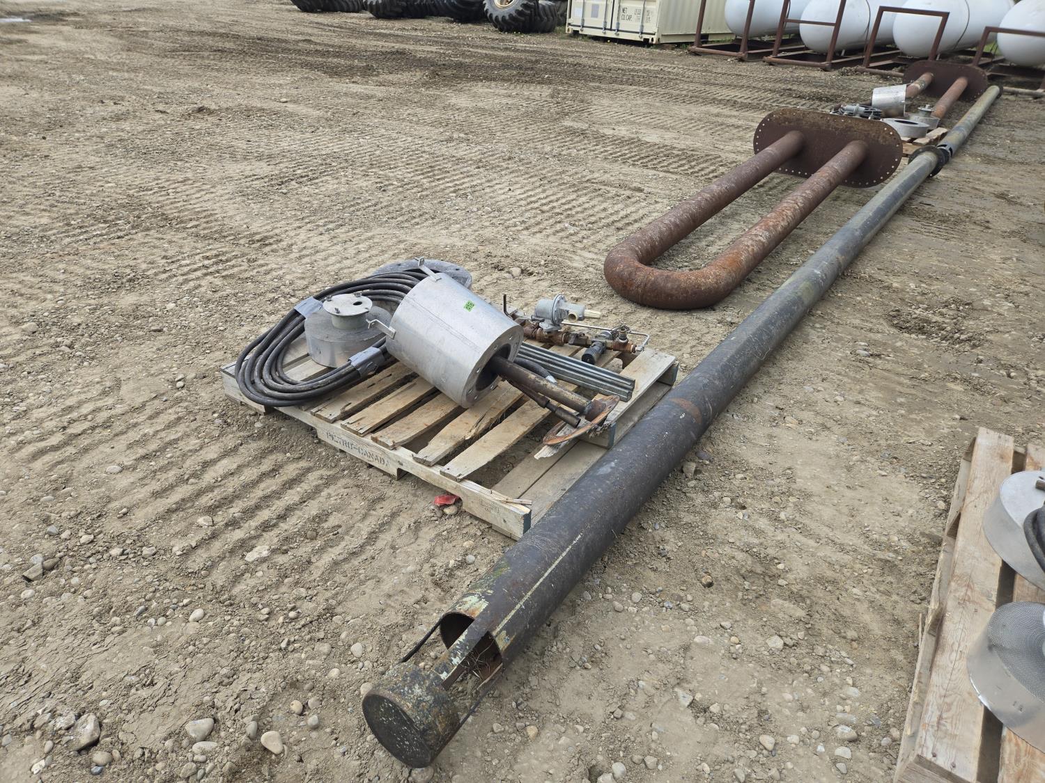 Complete Propane Heater with Tube & Stack (For 400 Barrel Oilfield Tank ...