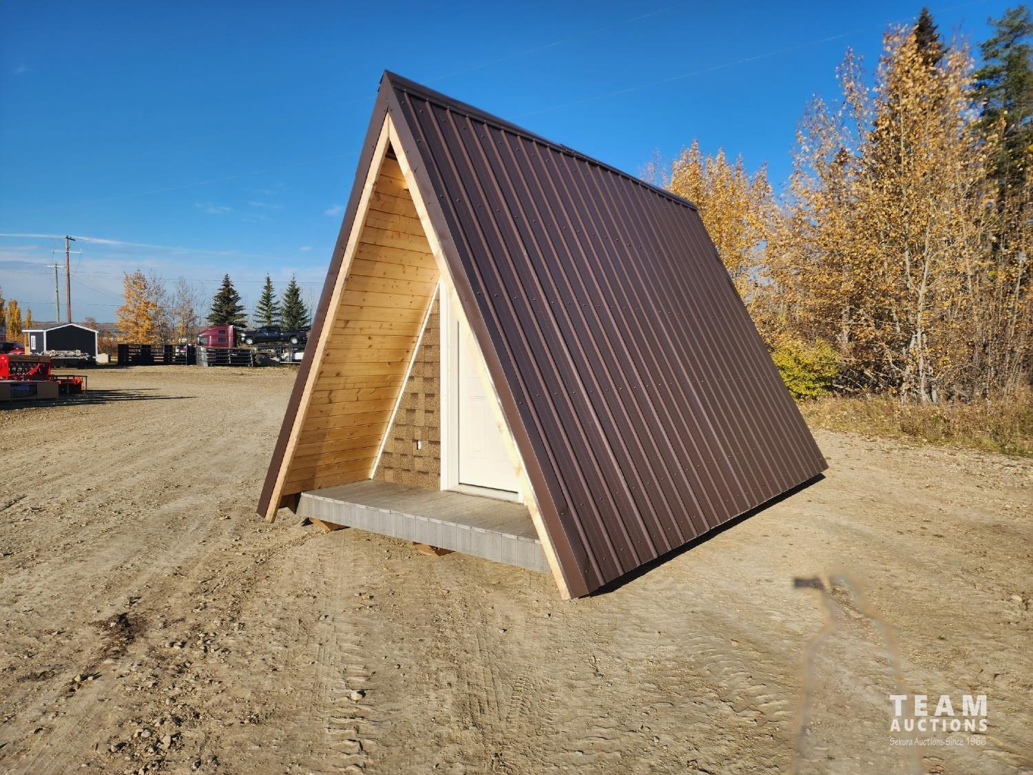 A-Frame Bunk House [23LD10005-001] | Team Auctions