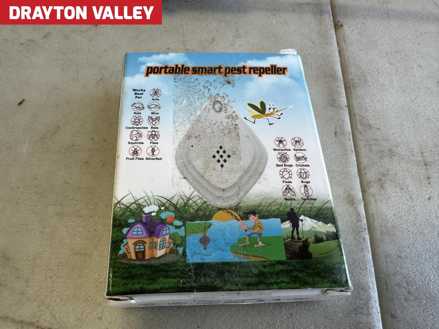 (2) Garden Solar Lights and Smart Pest Repeller [25GB05997-103] | Team ...