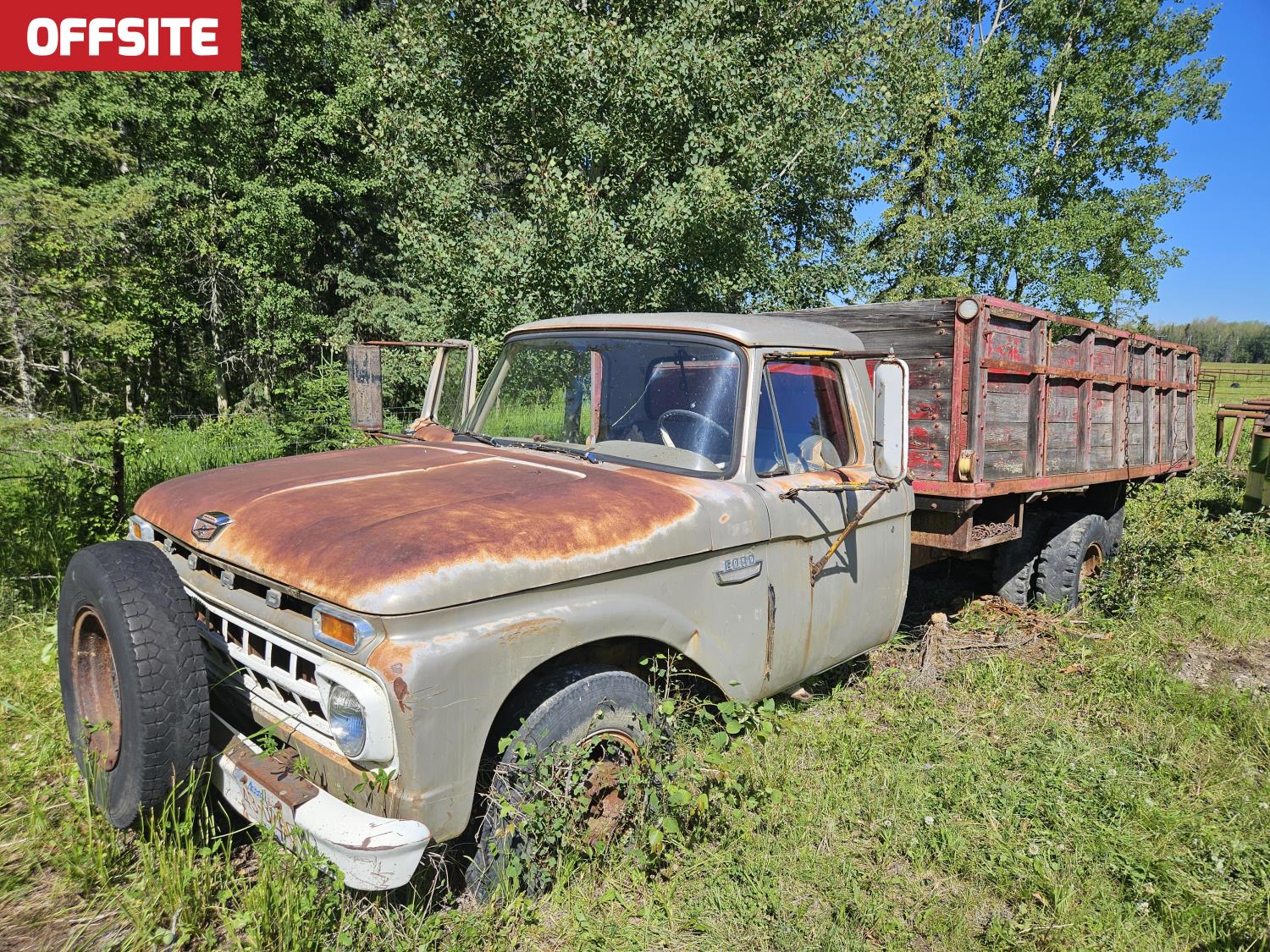 1965 Ford 1 Ton 2WD Regular Cab Dually Pickup Truck (Inoperable ...