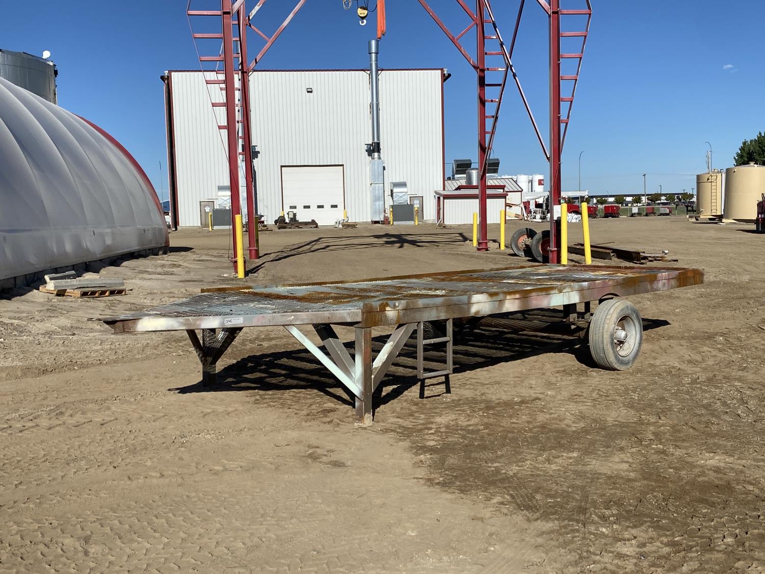 20 Ft S/A Blast Trailer [25IO02001-046] | Team Auctions