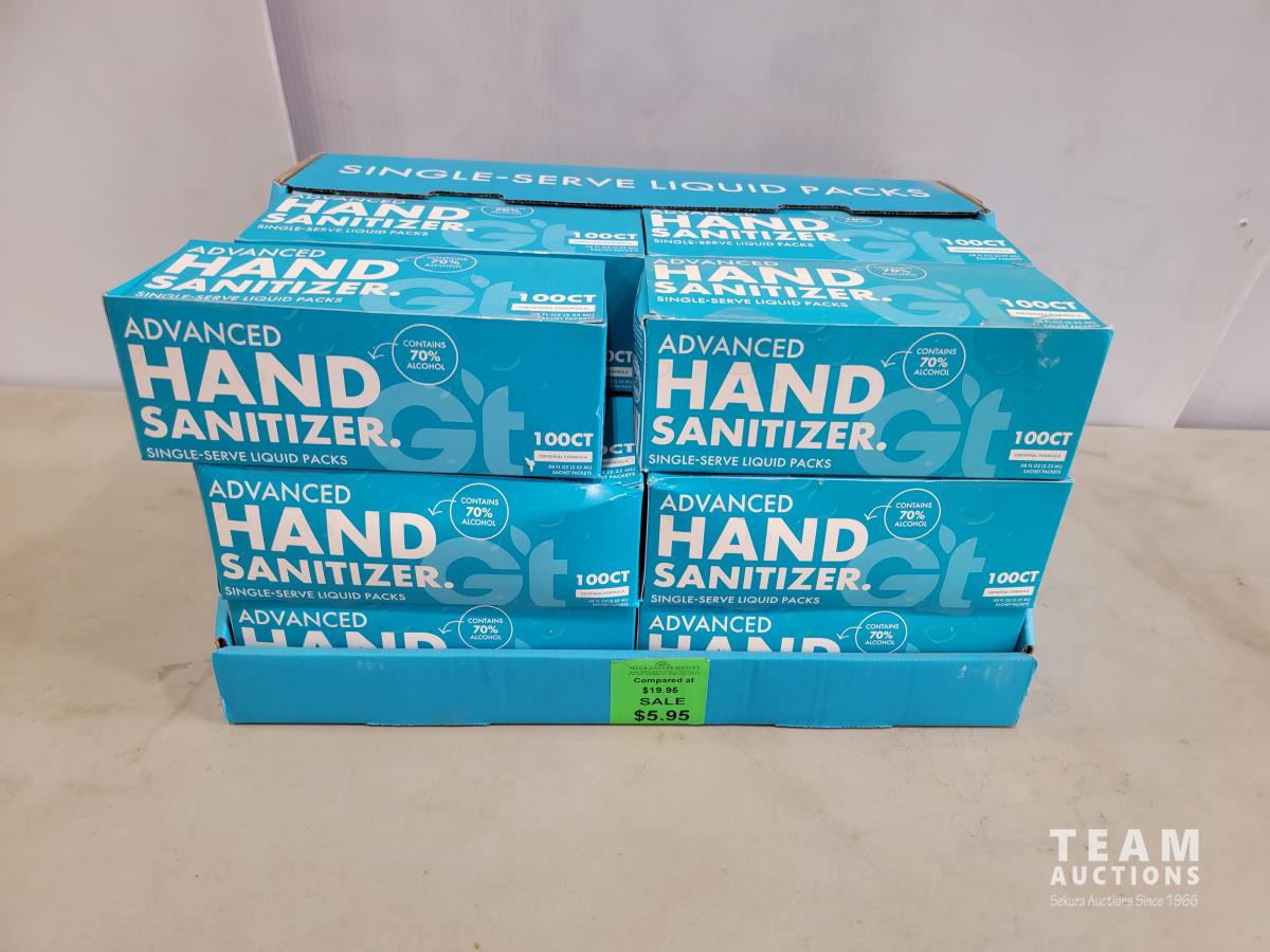 Qty of Single Serve Hand Sanitizer Packs (Unused) [23GJ05001-042 ...